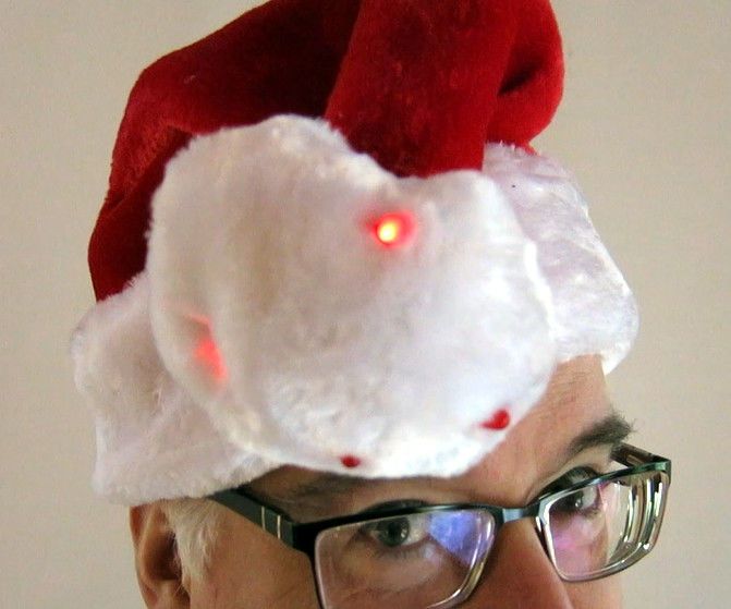 Arduino-based Blinking Santa Hat : 8 Steps (with Pictures) - Instructables