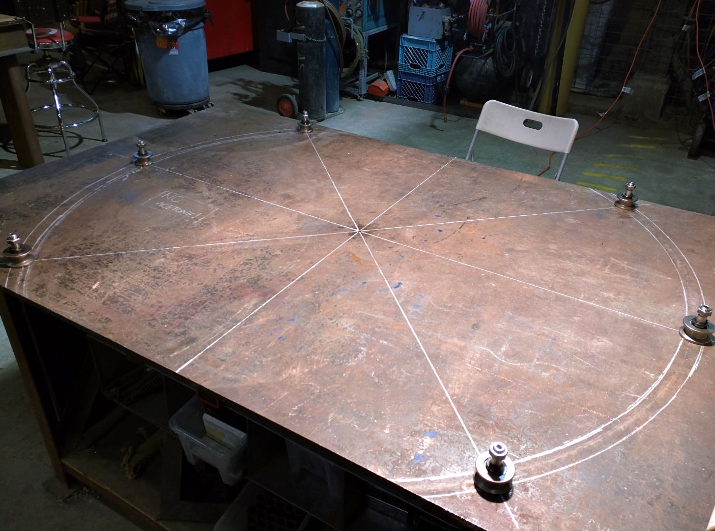 "Spiro" - a 5' Diameter, Wall Mounted Spirograph : 7 Steps (with ...