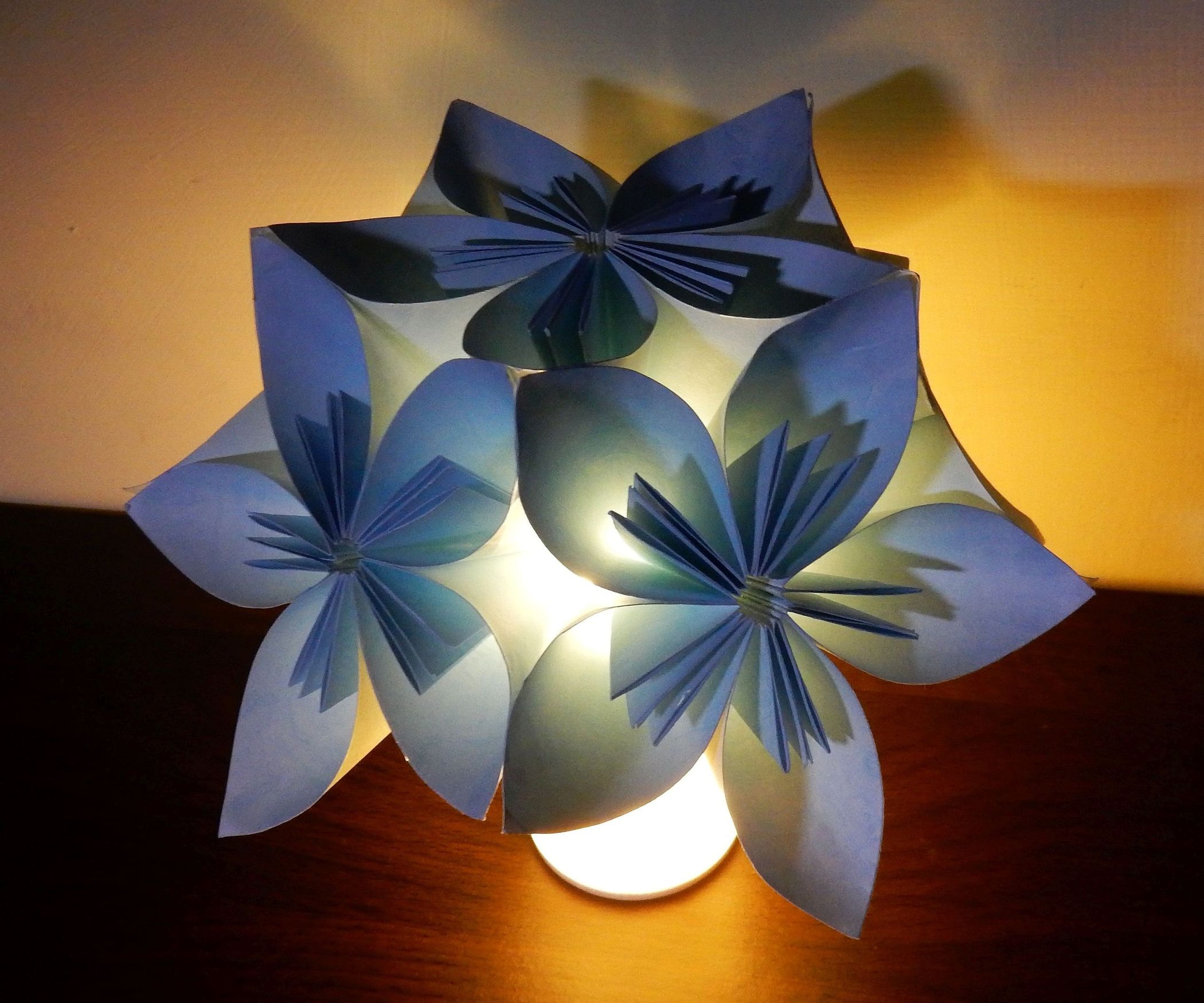 Kusudama Night Light - Instructables