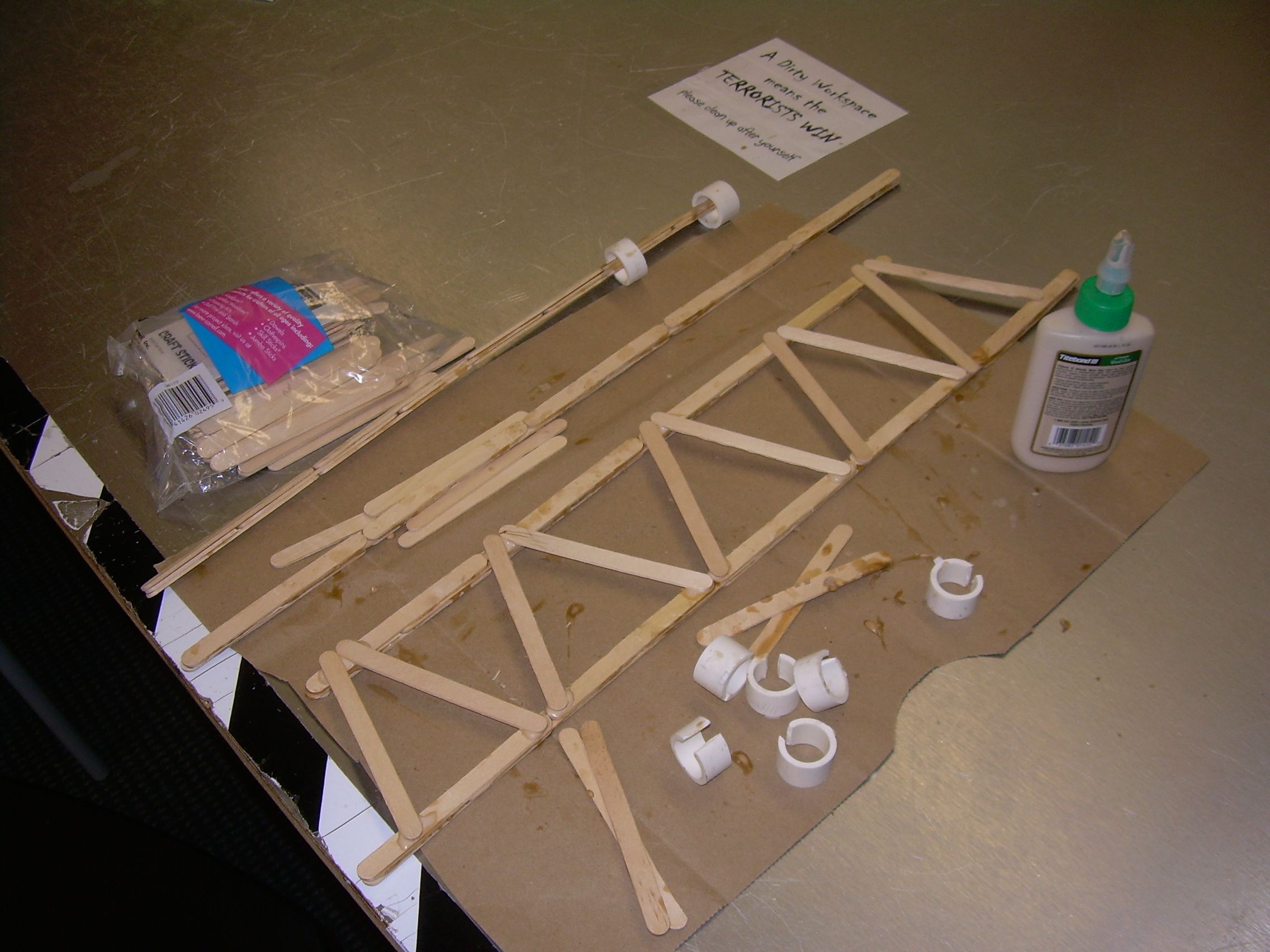Popsicle Stick Bridge : 9 Steps (with Pictures) - Instructables