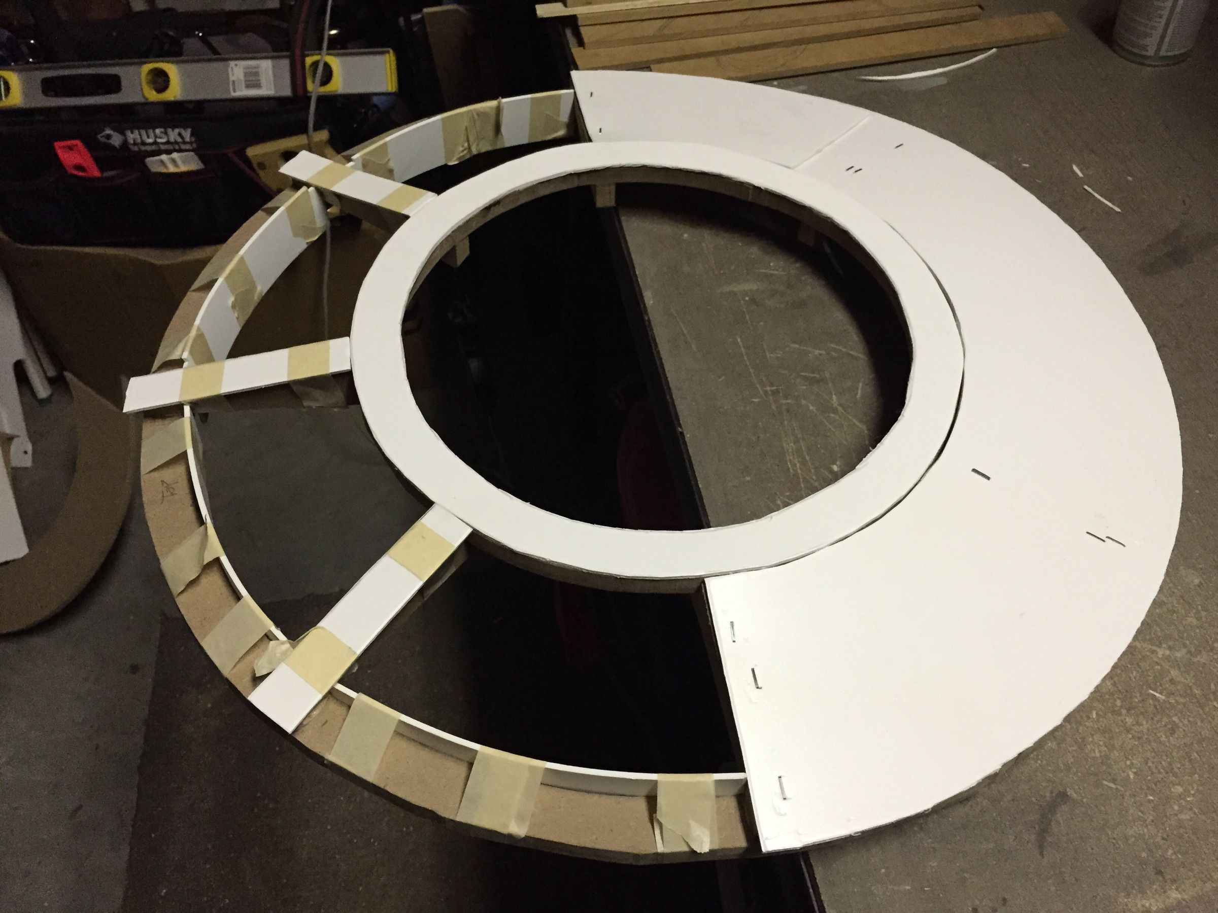 DIY Star Wars Millennium Falcon Cockpit Playhouse : 17 Steps (with ...