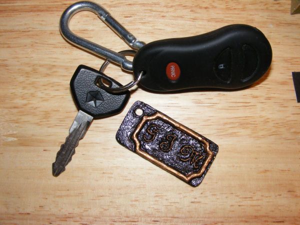 Personalized Keychain Fob : 5 Steps (with Pictures) - Instructables