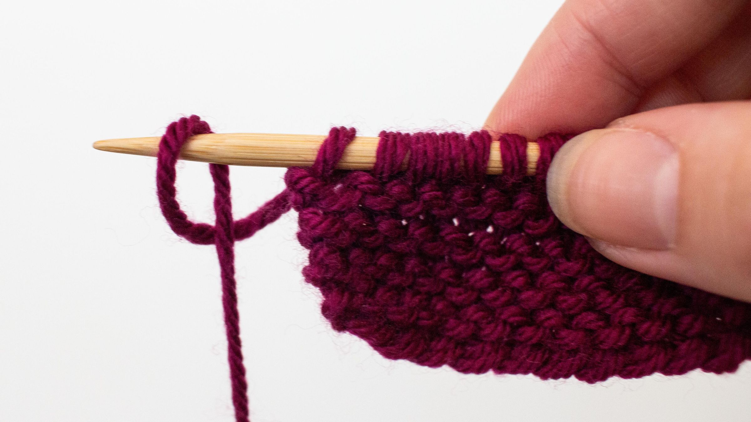 Backward Loop Cast on Knitting Tutorial : 5 Steps (with Pictures ...