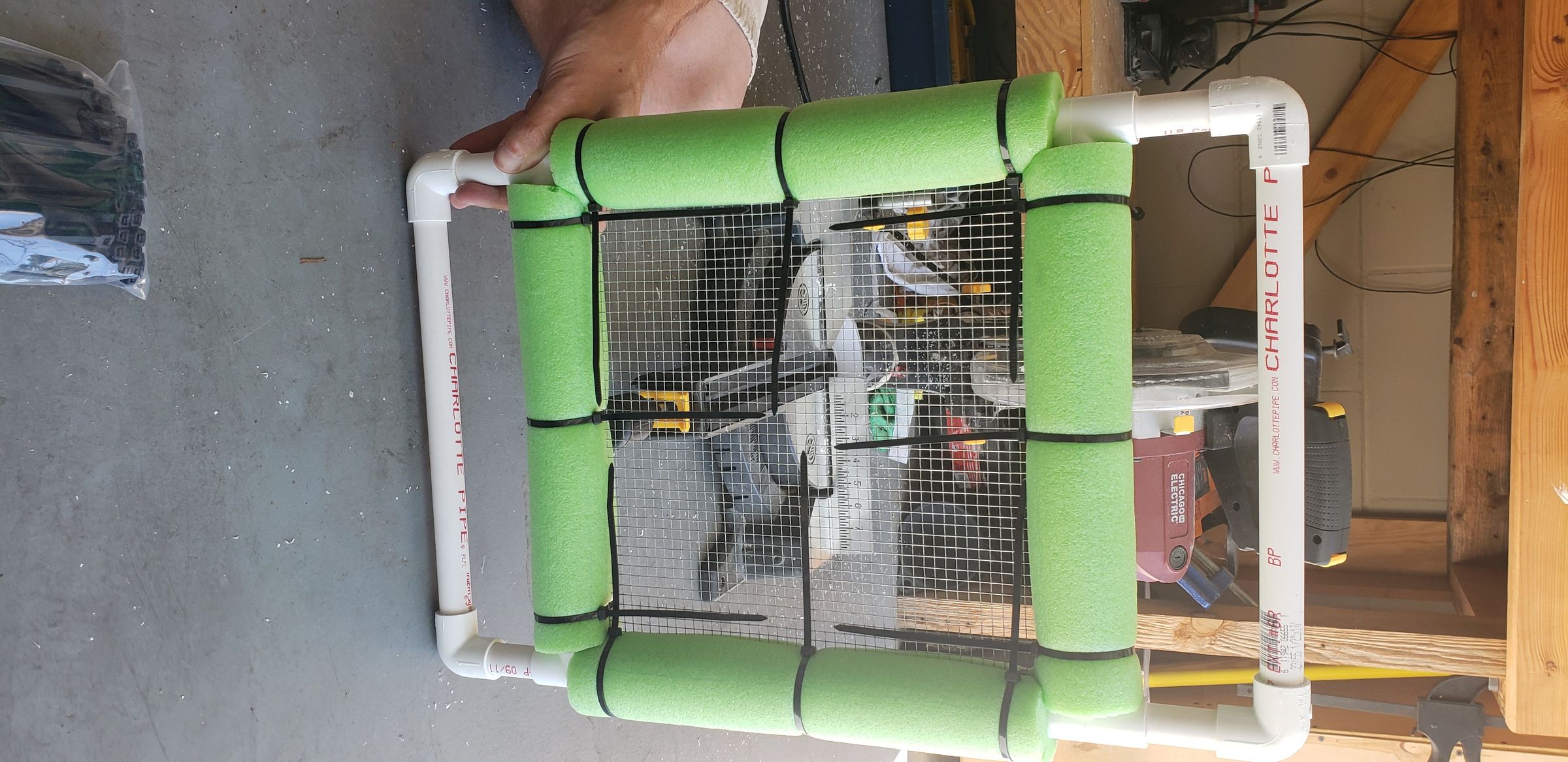 12 Inch Floating PVC Fossil Sifter : 8 Steps - Instructables