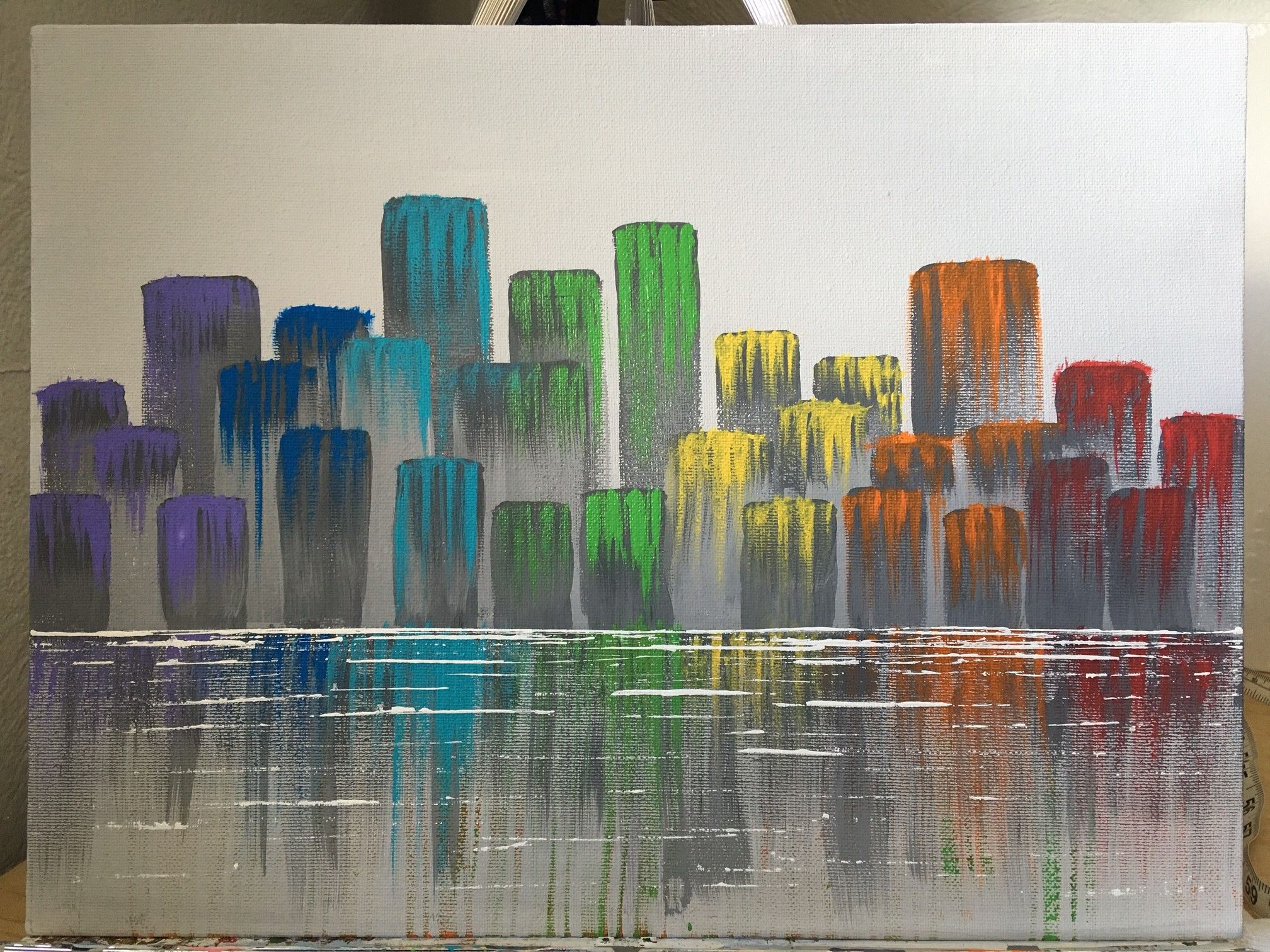 Cityscape Painting : 9 Steps (with Pictures) - Instructables