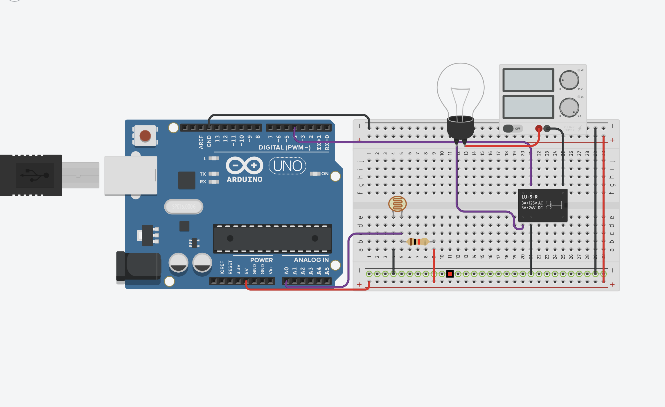 Arduino Light Intensity Lamp : 3 Steps - Instructables