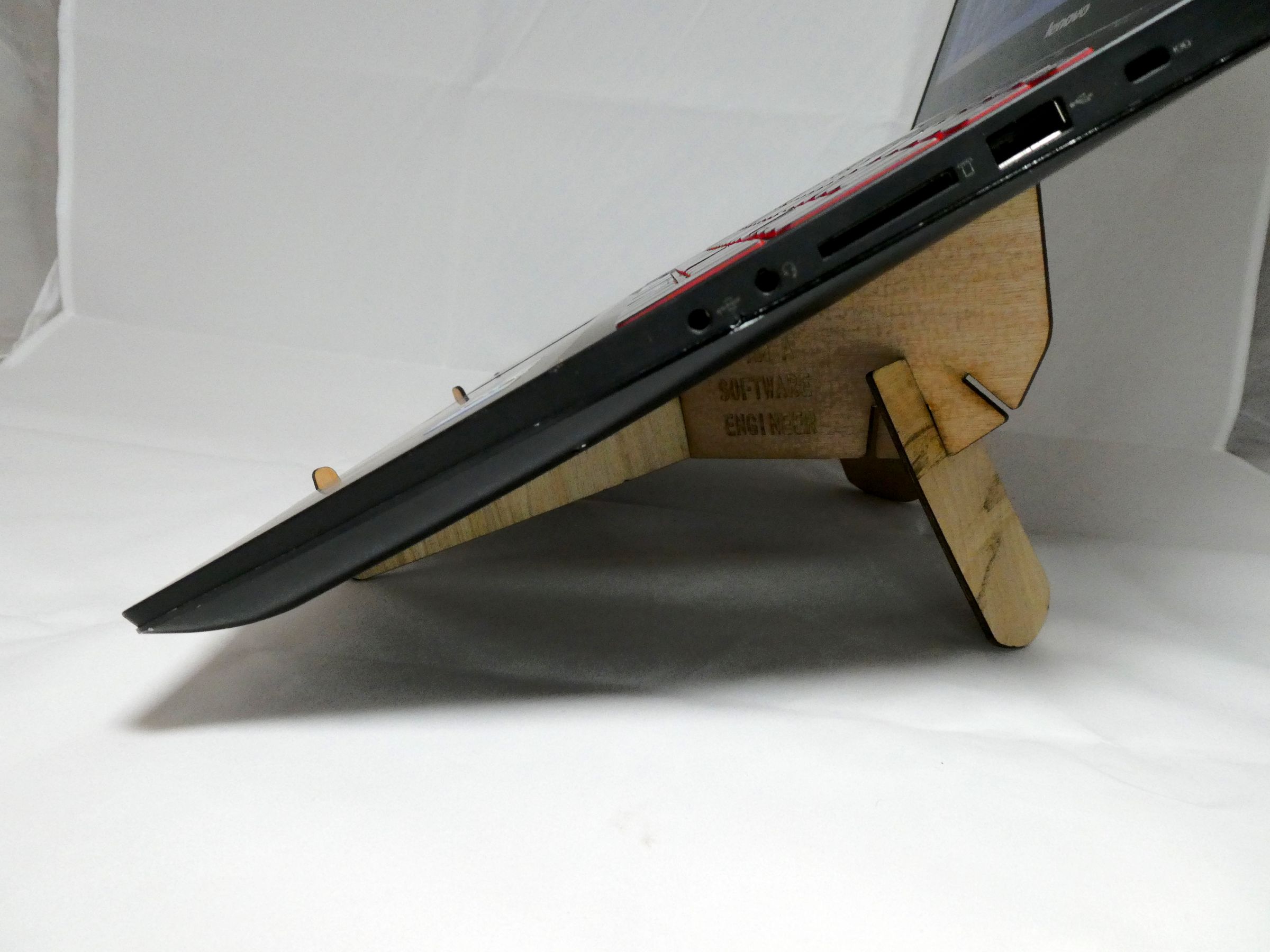 Laser Cut Adjustable Laptop Stand - Instructables