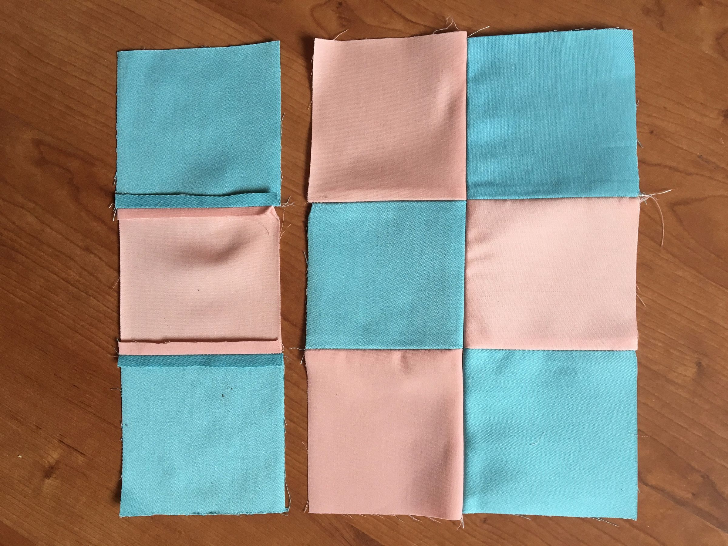 Simple 9-Square Patchwork Cushion Cover : 53 Steps (with Pictures ...