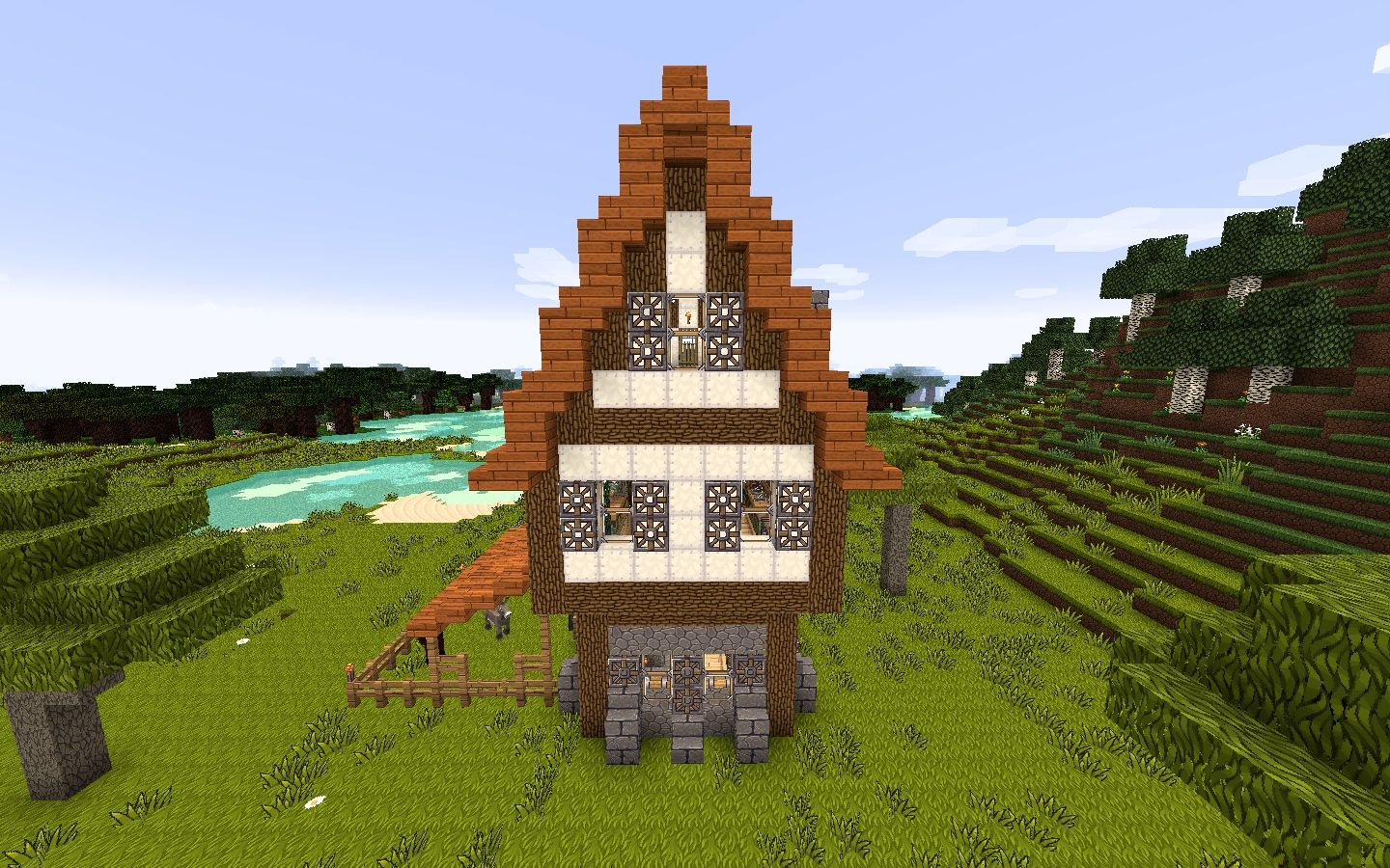 How to Build a Medieval House in Minecraft : 17 Steps (with Pictures ...