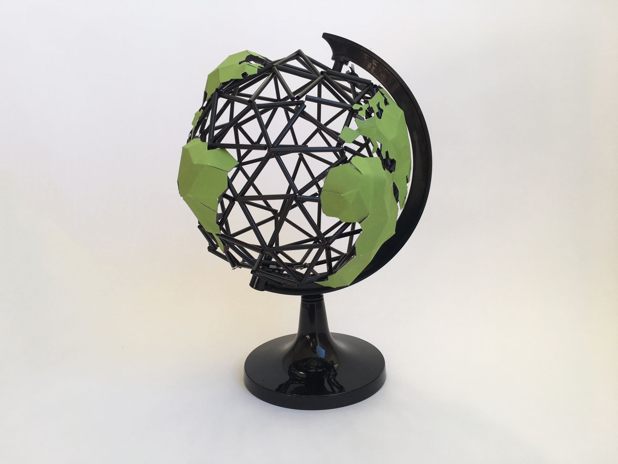 $5 DIY Polygonal Globe (no 3D Printer Needed) : 9 Steps (with Pictures ...