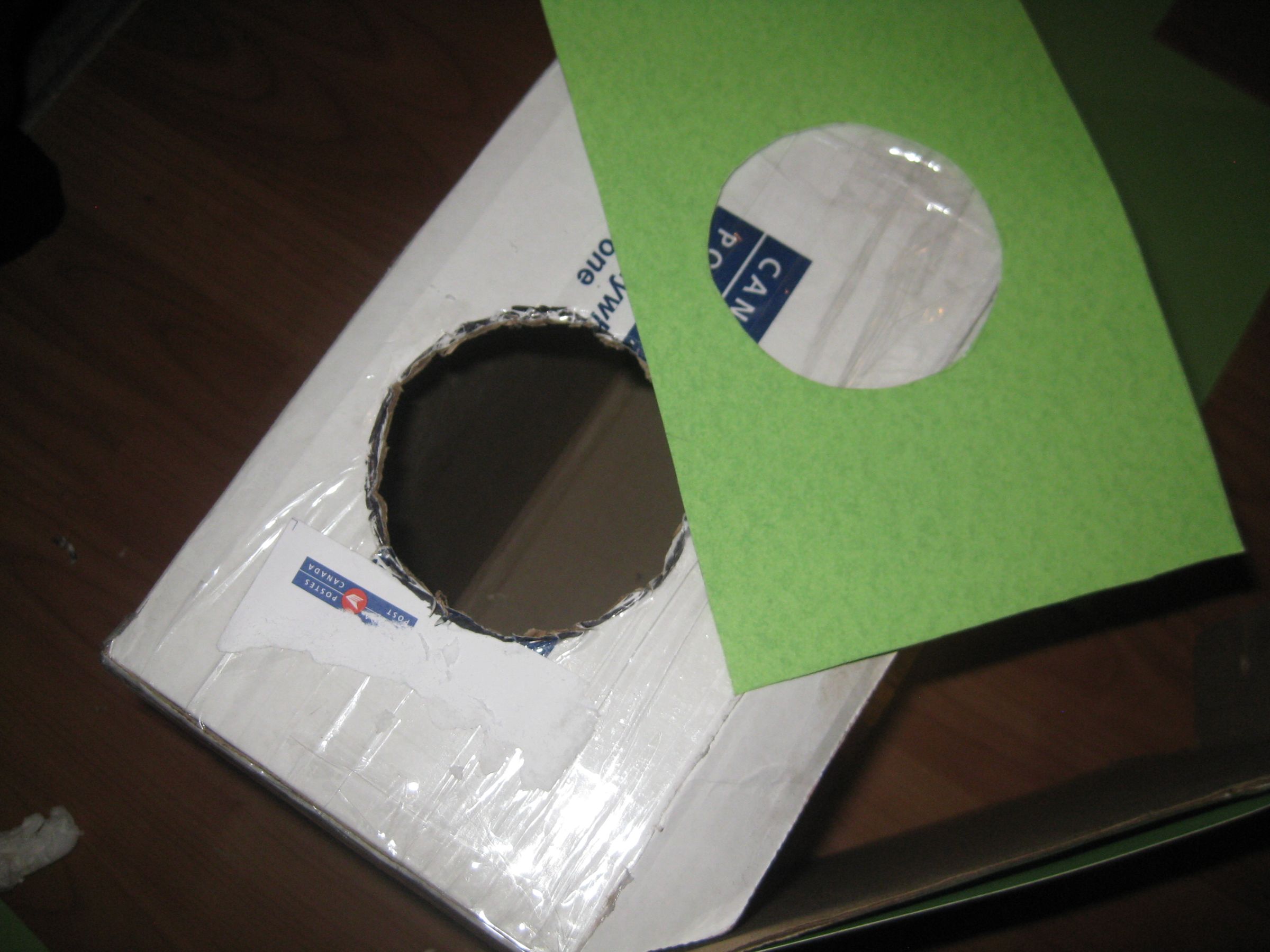 How to Make a Shoebox IPhone/iPod Projector (WITH TEST VIDEO) : 9 Steps ...