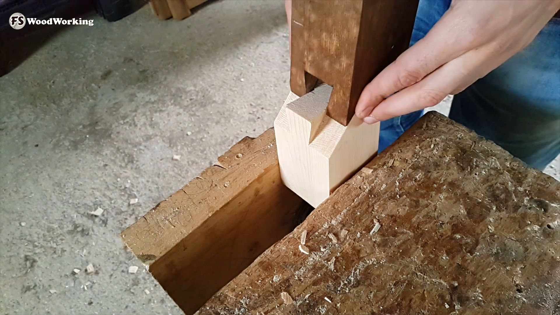 Impossible Joint (Osaka Castle-Otemon Gate's Pillar Splice) : 5 Steps ...