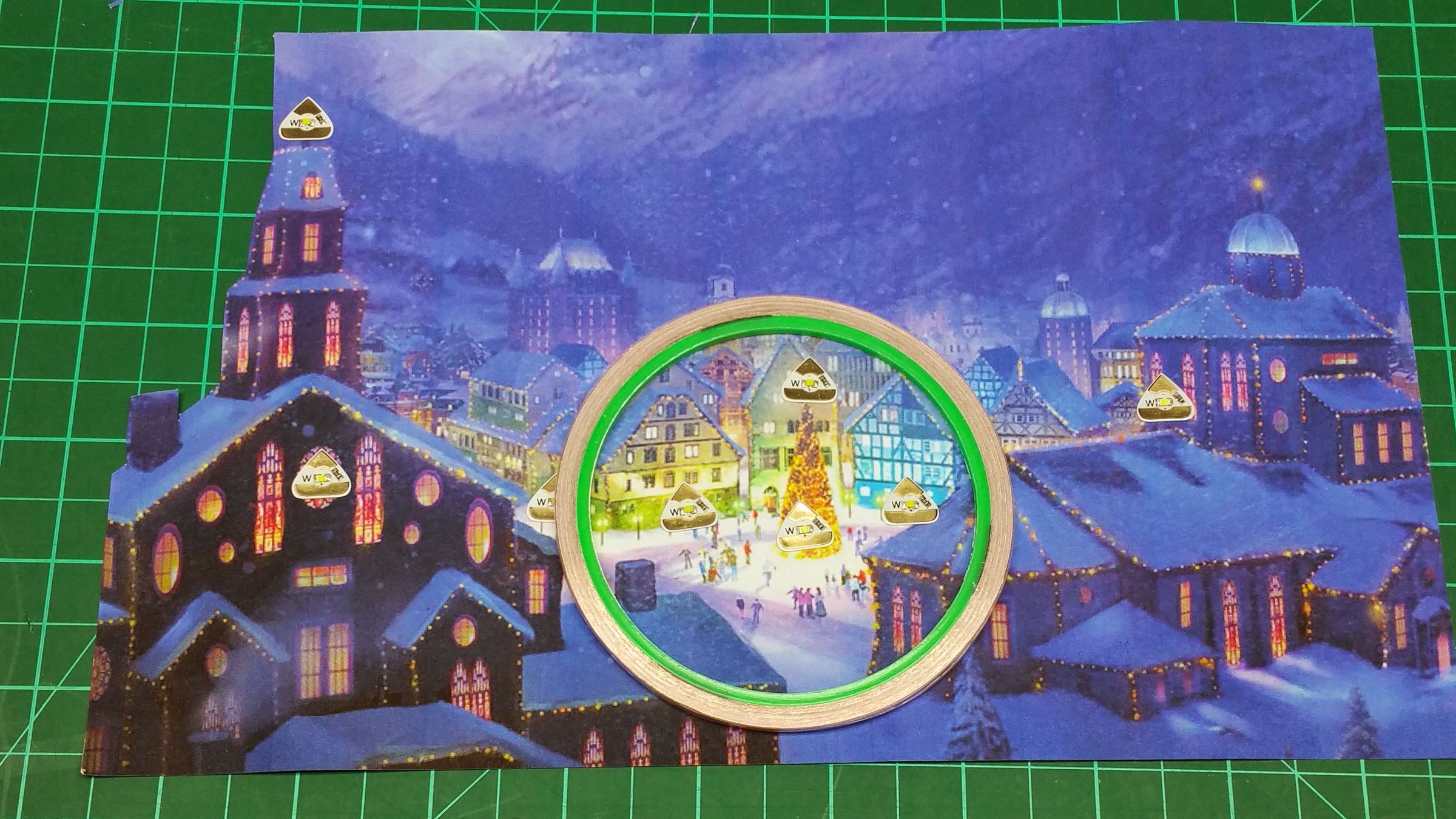 Circuit Stickers Holiday Centerpiece : 4 Steps - Instructables