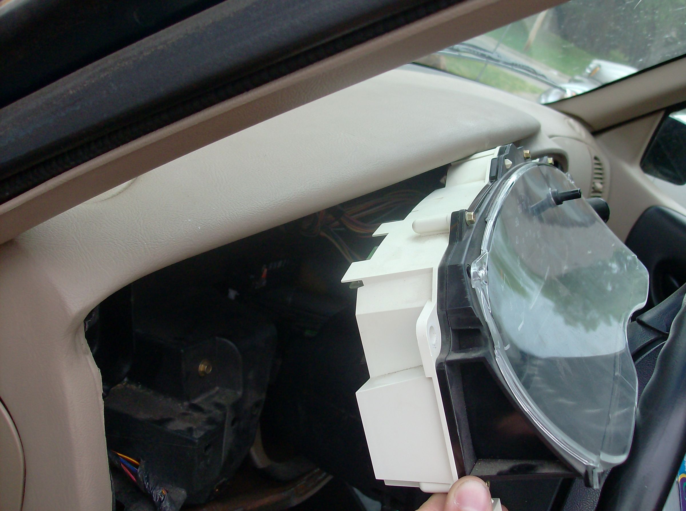 Replacing Lights for '98 Ford Ranger Instrument Cluster : 9 Steps ...