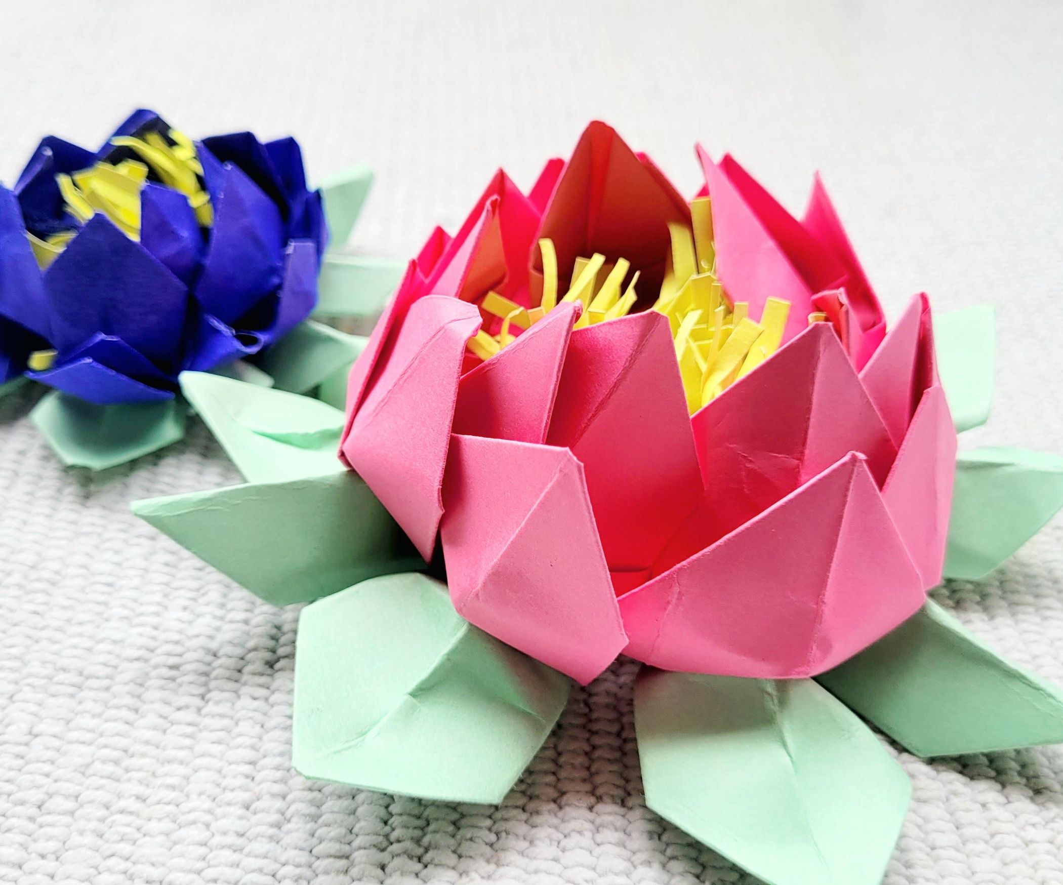 Water Lily Origami : 10 Steps (with Pictures) - Instructables