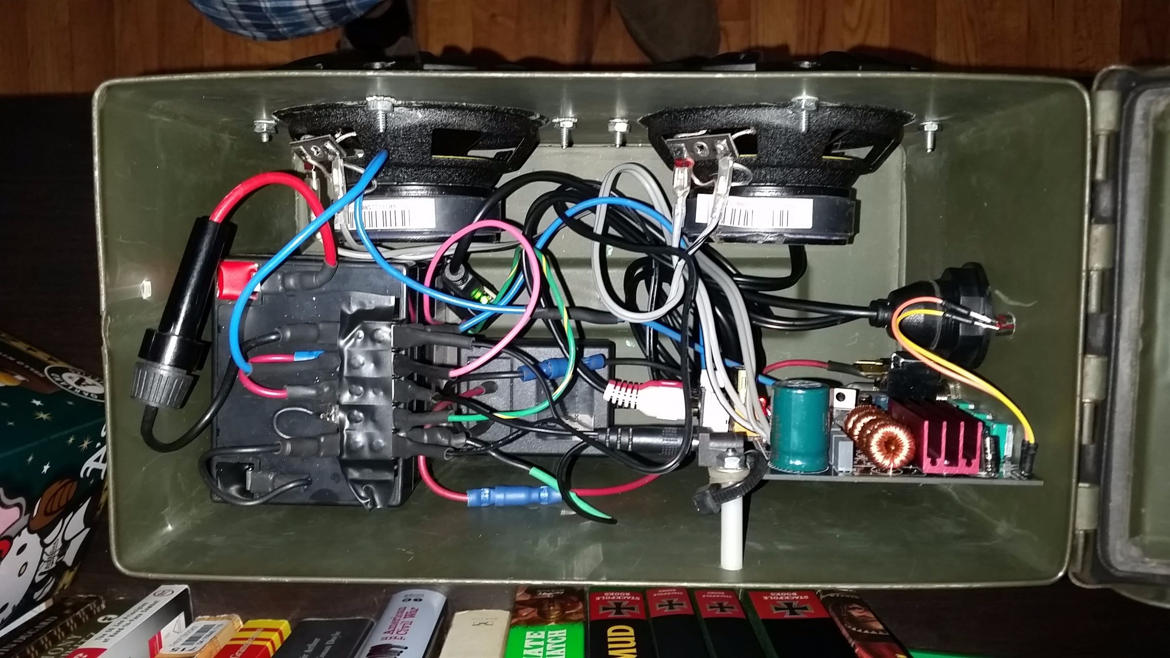 Ammo Can BlueTooth Boom Box : 4 Steps (with Pictures) - Instructables