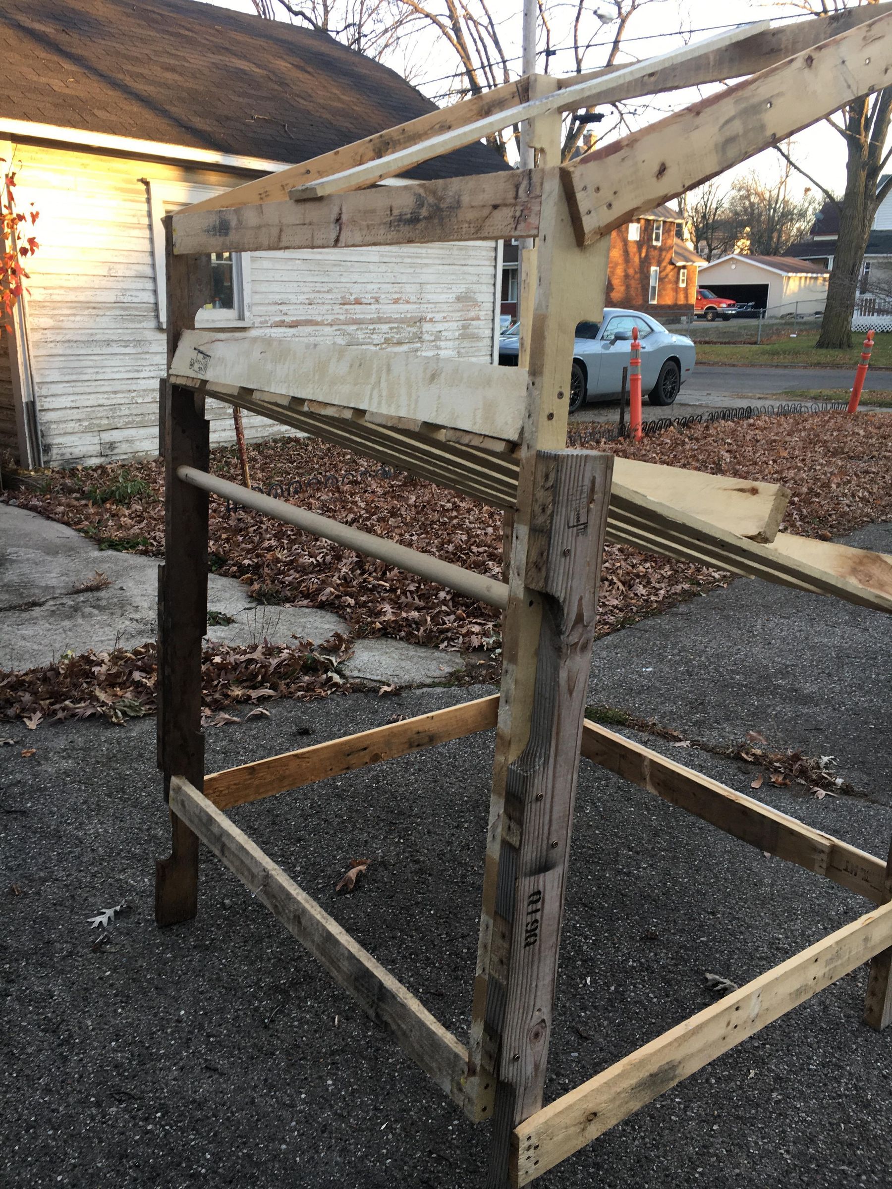 Neighborhood Free Food Stand Made From Pallets : 17 Steps (with ...