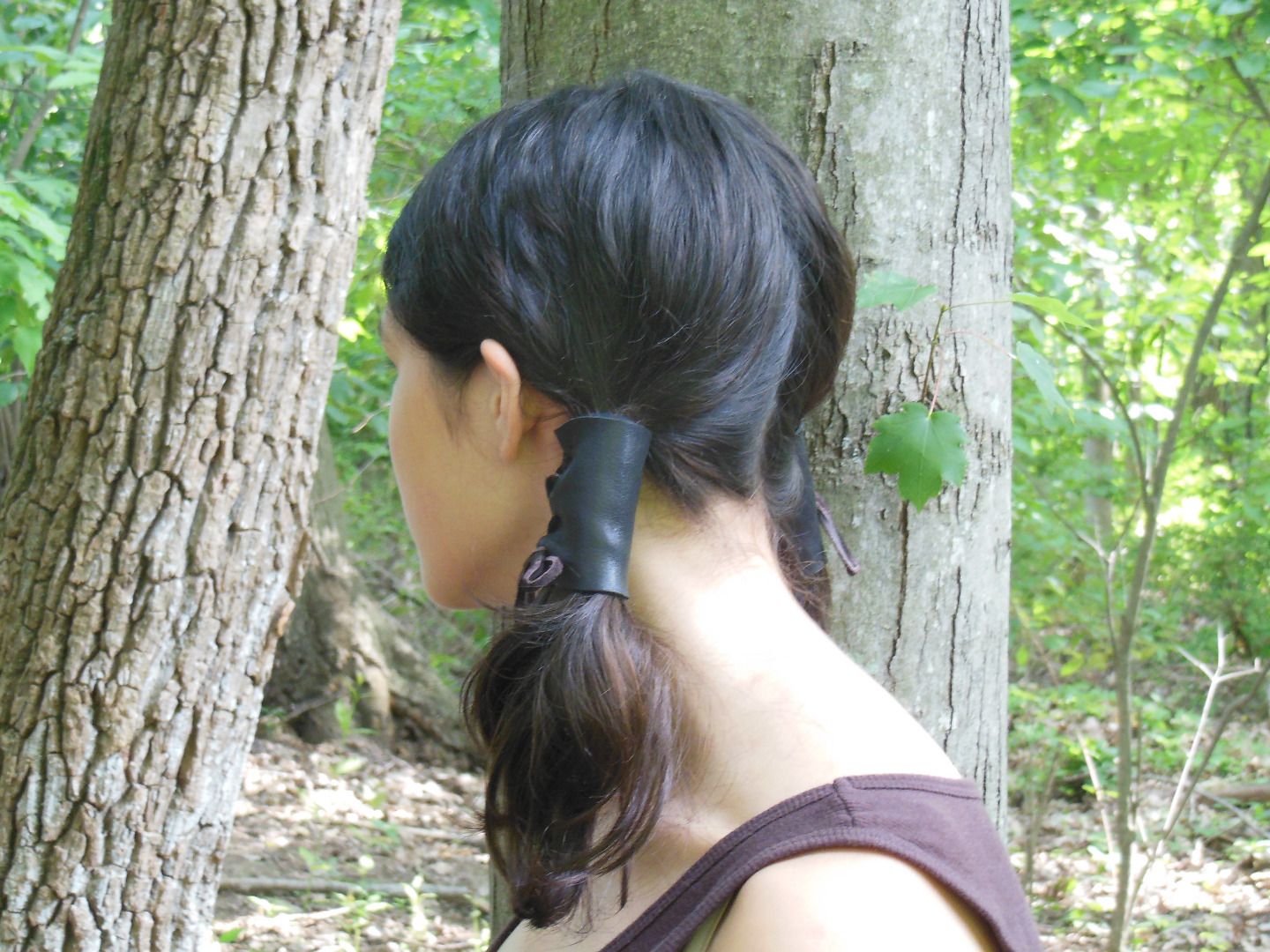 DIY Leather Pigtail Holders : 5 Steps (with Pictures) - Instructables