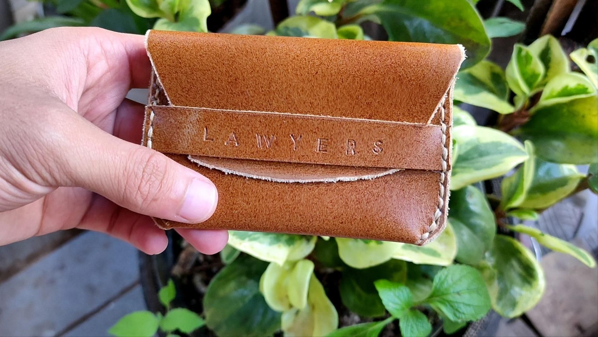 How to Make a LEATHER FLAP WALLET - TUTORIAL - WITH PICTURES : 8 Steps ...
