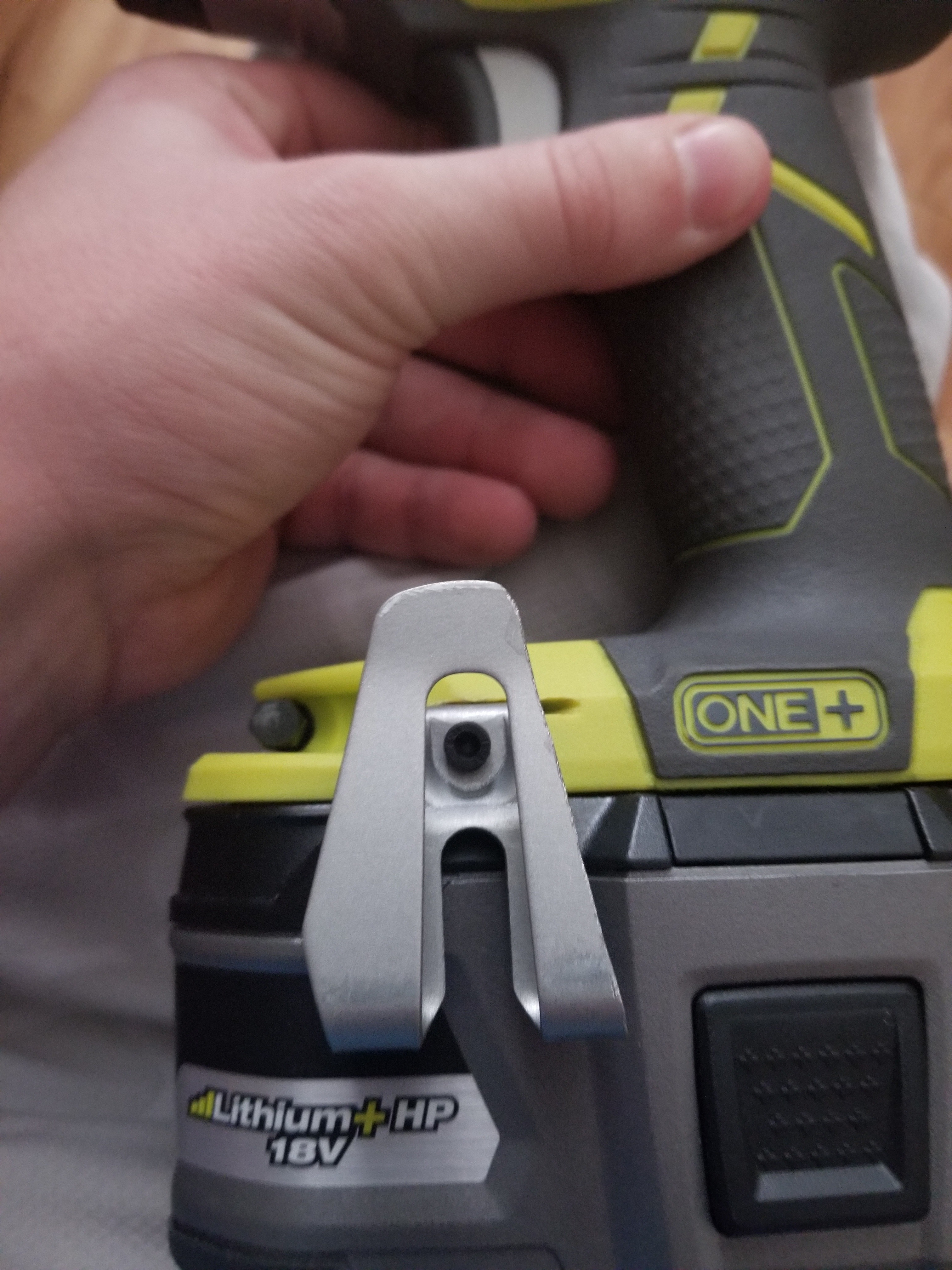 RYOBI Drill / Driver Belt Clip : 11 Steps (with Pictures) - Instructables