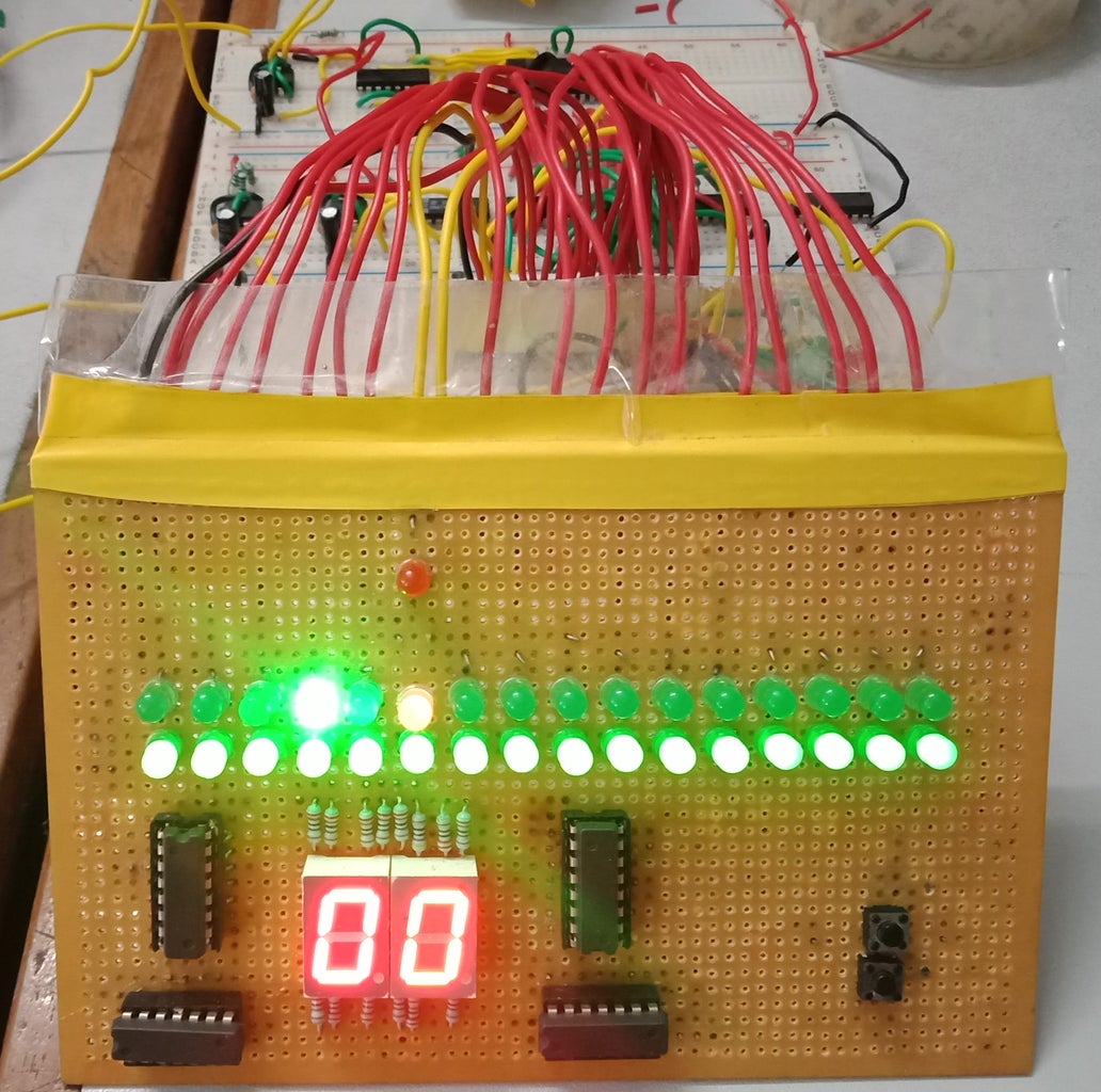 Dot Jump Game Without Using Arduino 6 Steps Instructables