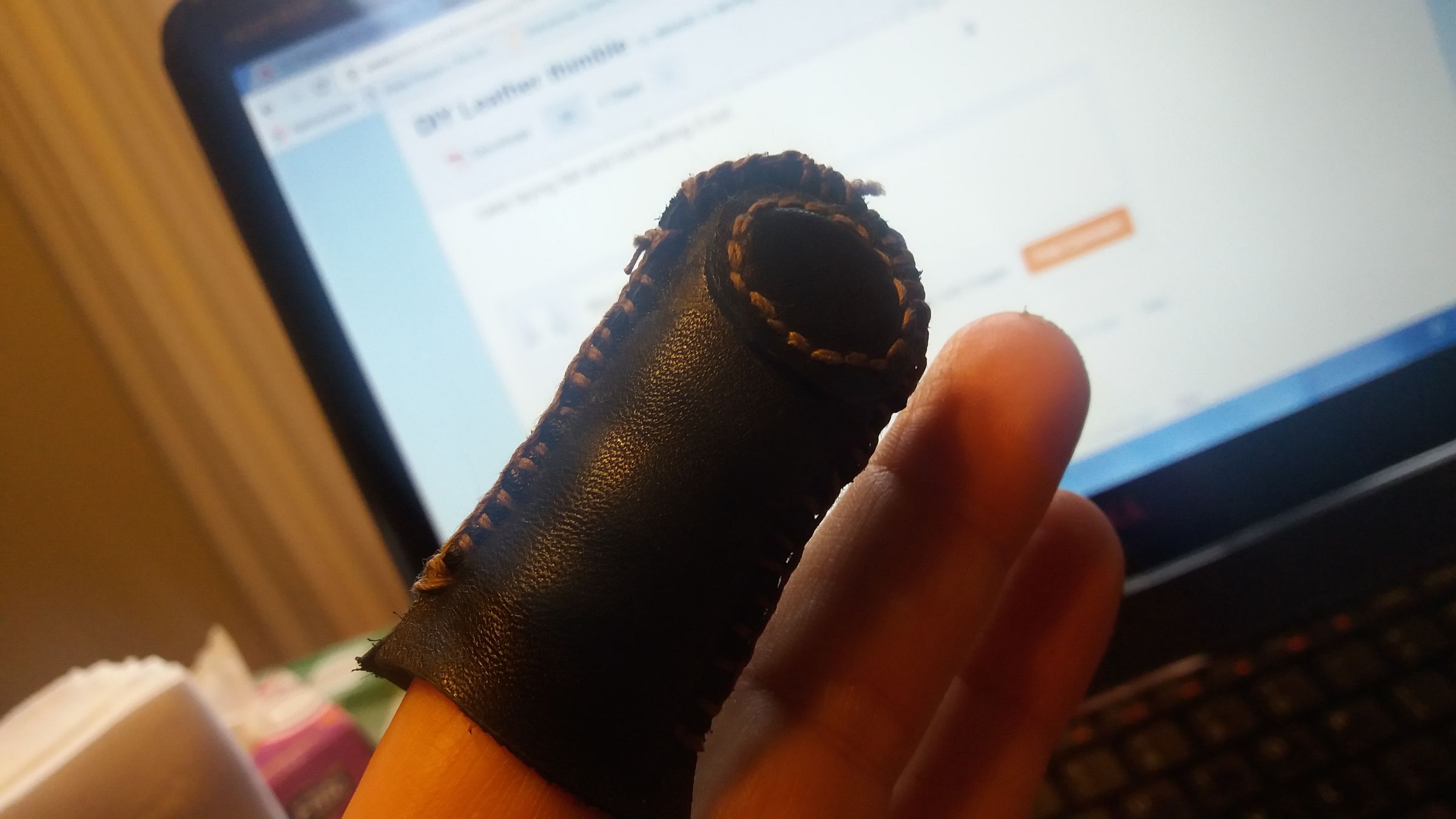 DIY Leather Thimble : 4 Steps (with Pictures) - Instructables