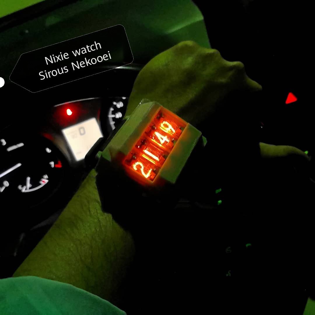Nixie Wrist Watch, 4 Digits : 3 Steps - Instructables