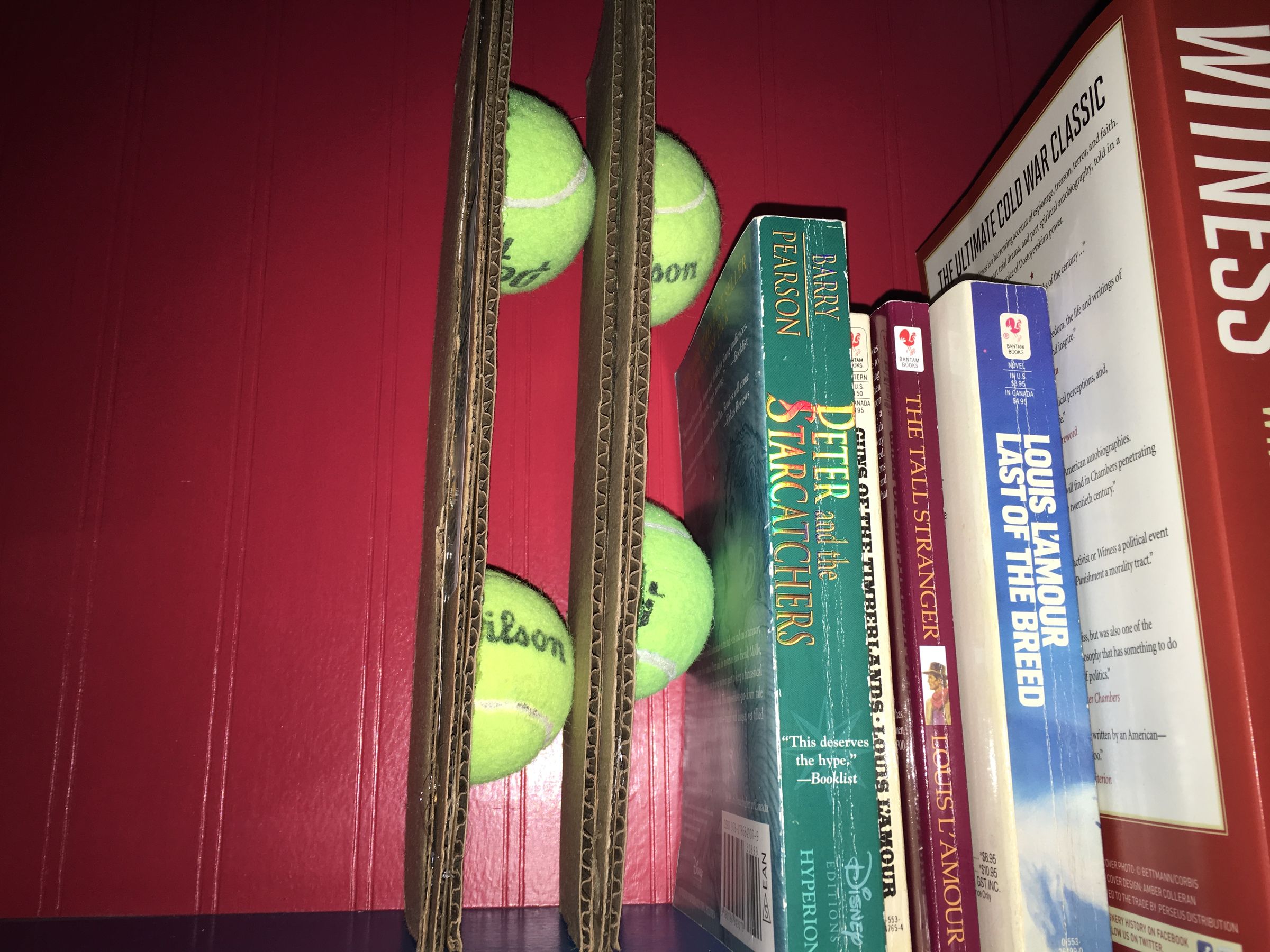 Tennis Ball Bookend : 4 Steps - Instructables