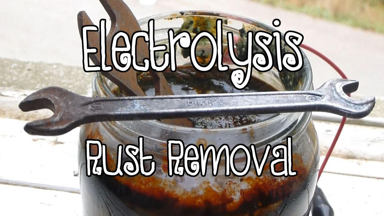 Electrolysis Rust Removal - DIY Tutorial : 3 Steps - Instructables