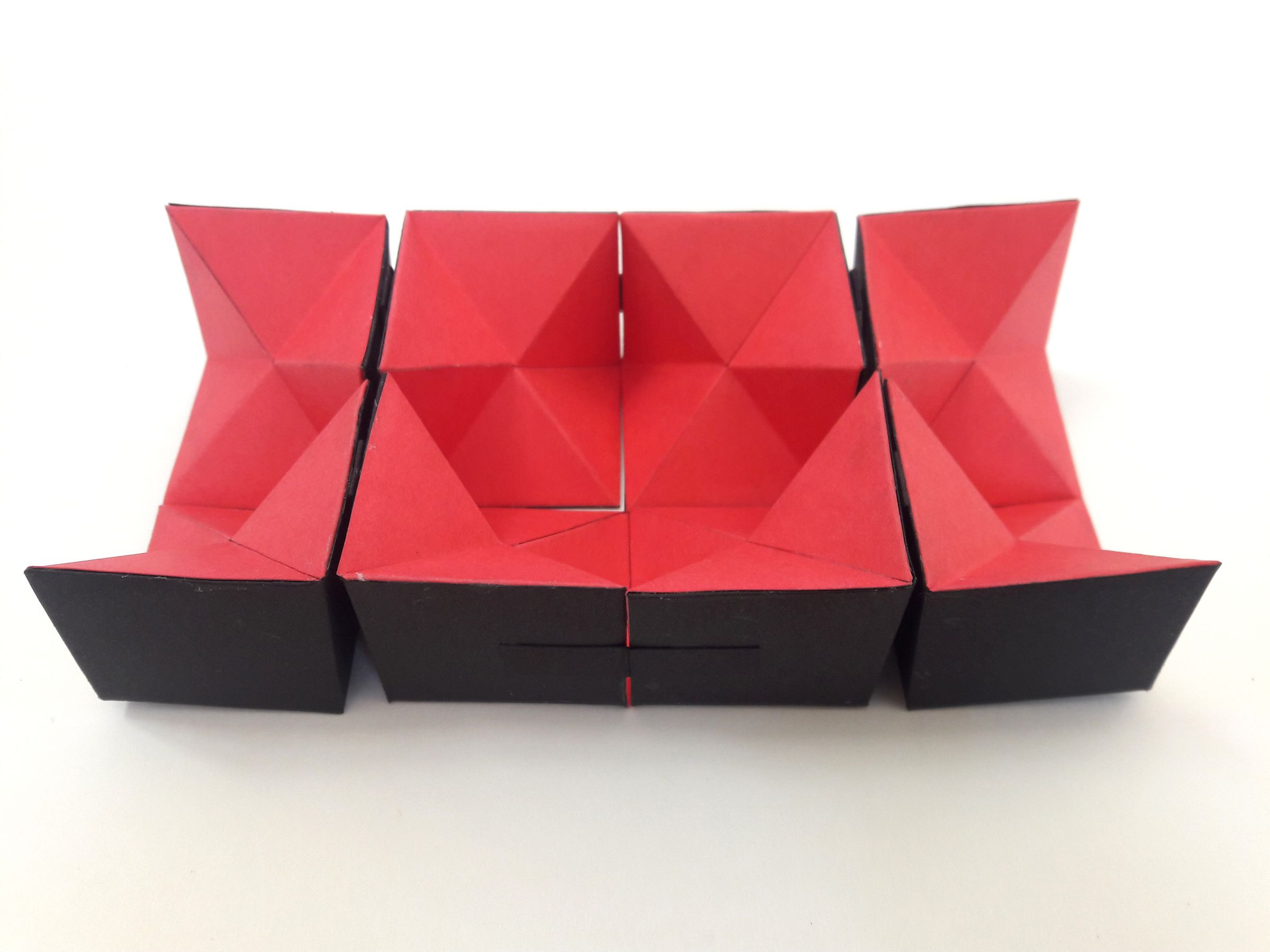 Make a Paper Transforming Geode Cube - Design and Template : 7 Steps ...