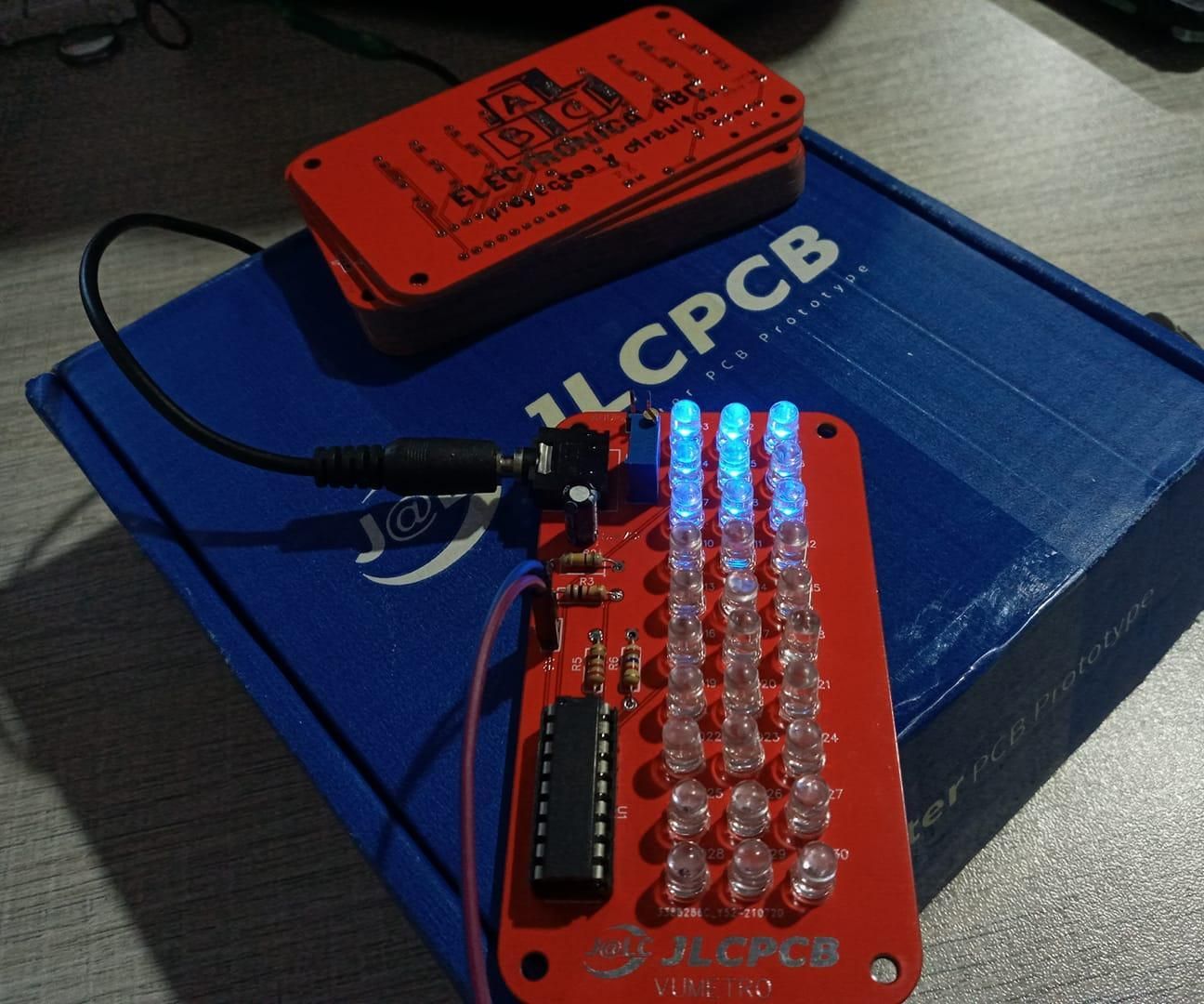 Vumetro Lm3915 4 Steps Instructables