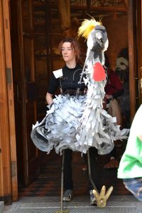 Puppet - Ugandan Crested Crane : 6 Steps (with Pictures) - Instructables
