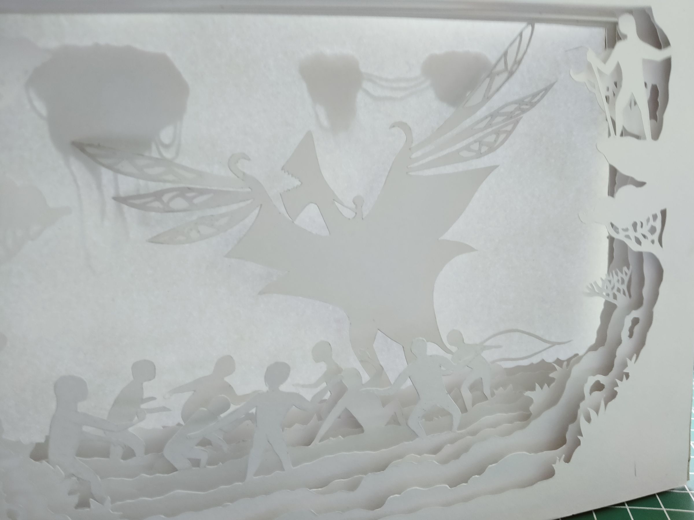 The Return of Toruk Makto - AVATAR Inspired Paper-cut Lightbox : 6 ...