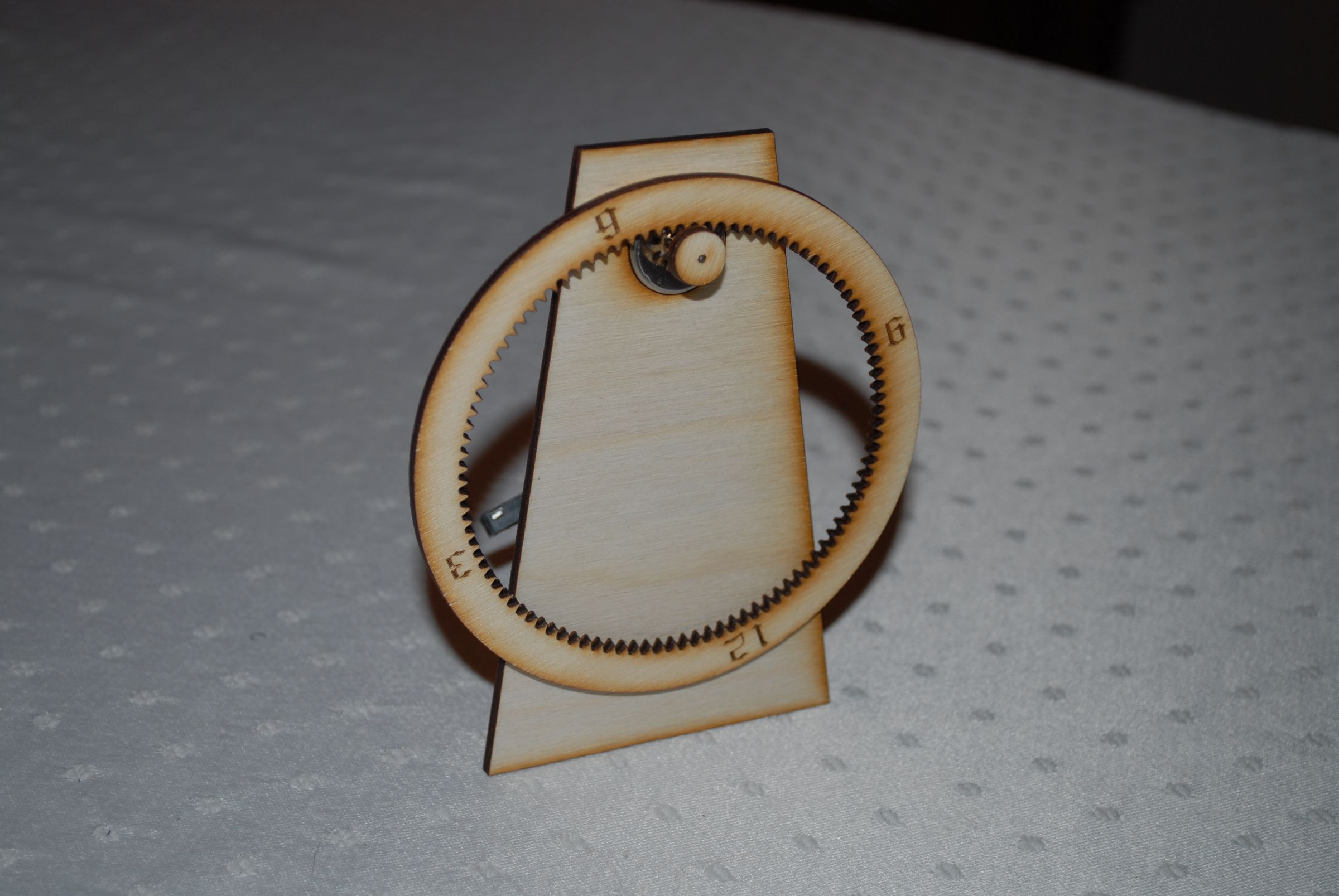 Laser Cut Gear Clock - With ChronoDot! : 8 Steps (with Pictures ...