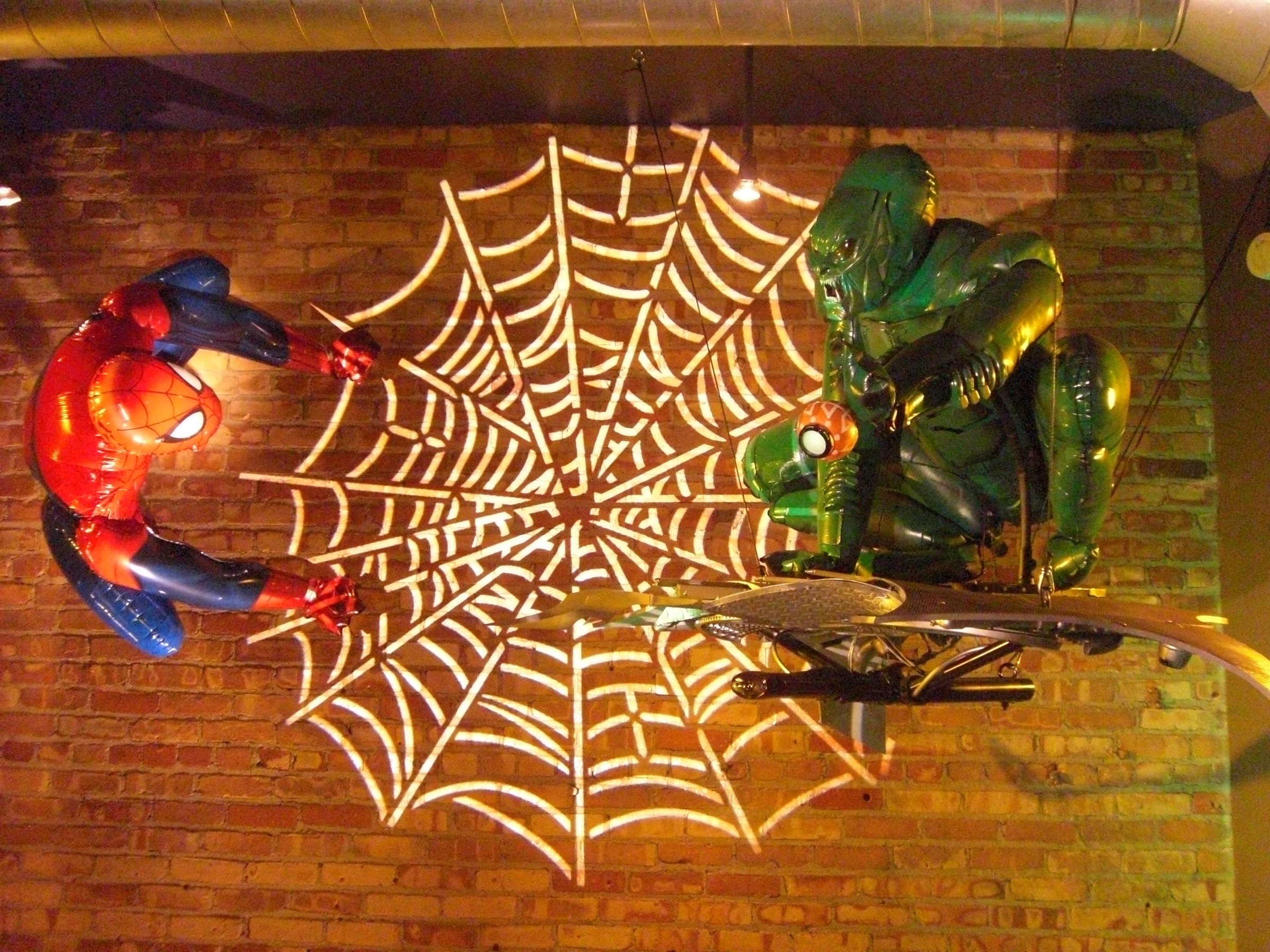 Life-Sized Spider-Man Themed Halloween Display : 12 Steps (with ...
