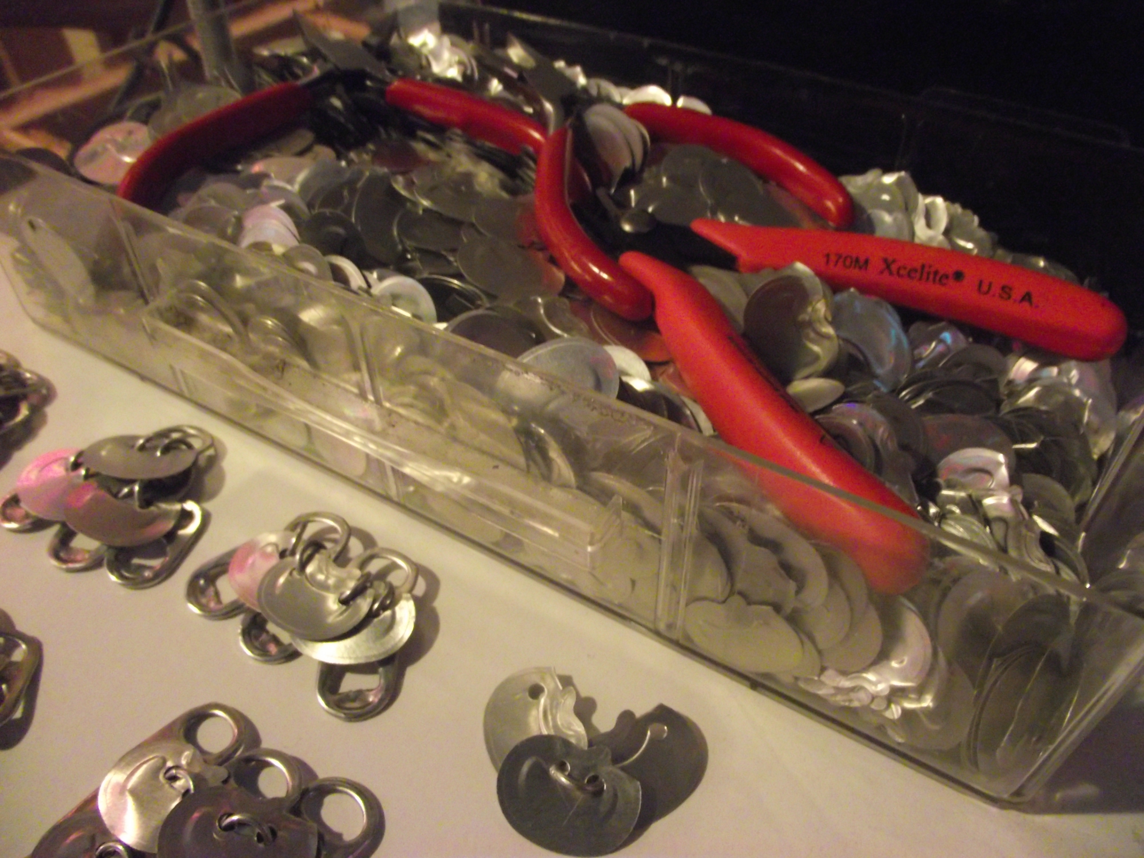 Soda Can (Pop-top) Chain/Scale Mail - PopScale (Advanced) : 3 Steps ...