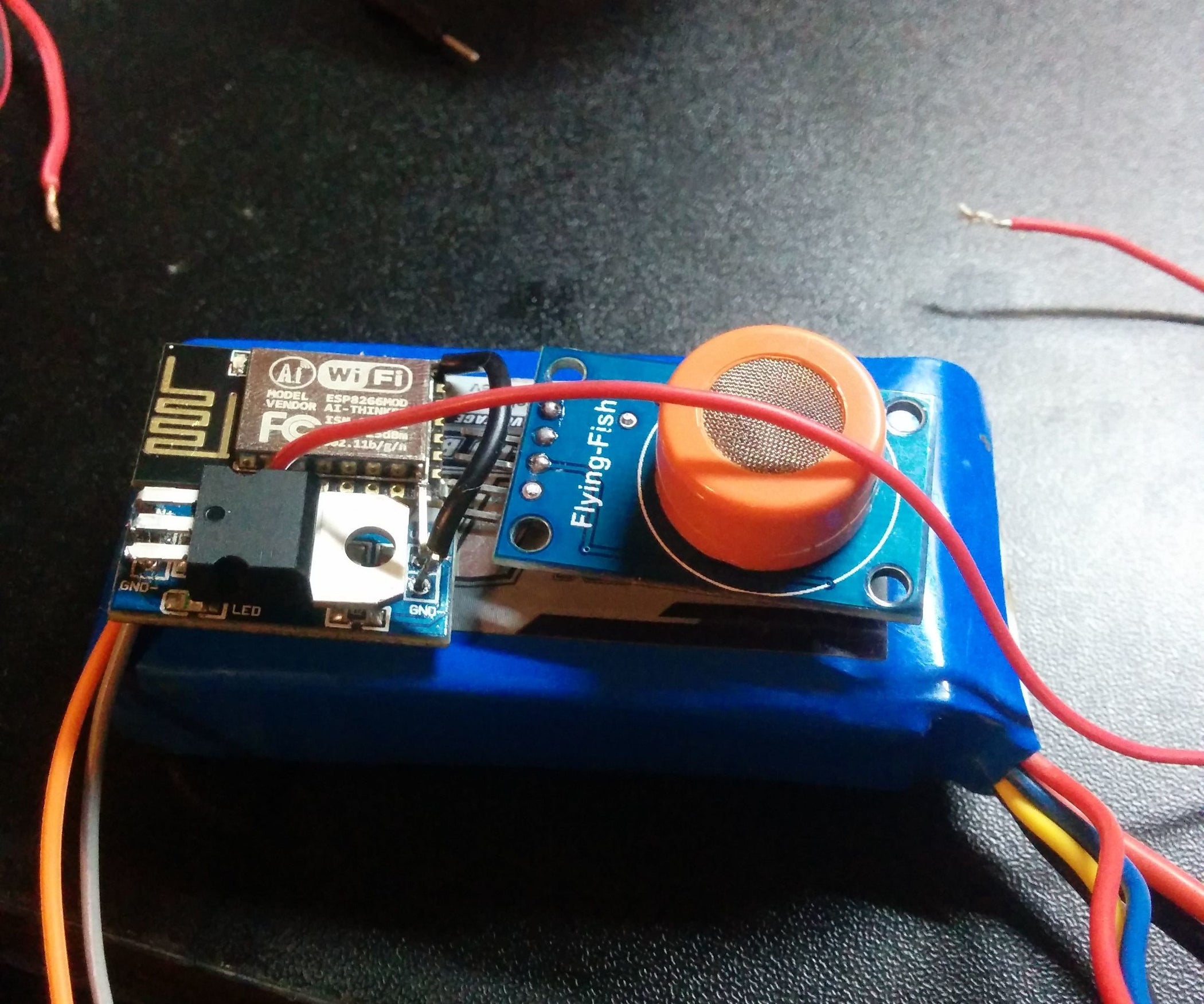 IoT Breathalyzer With Cayenne, ESP8266, and MQ3 Sensor : 3 Steps (with ...