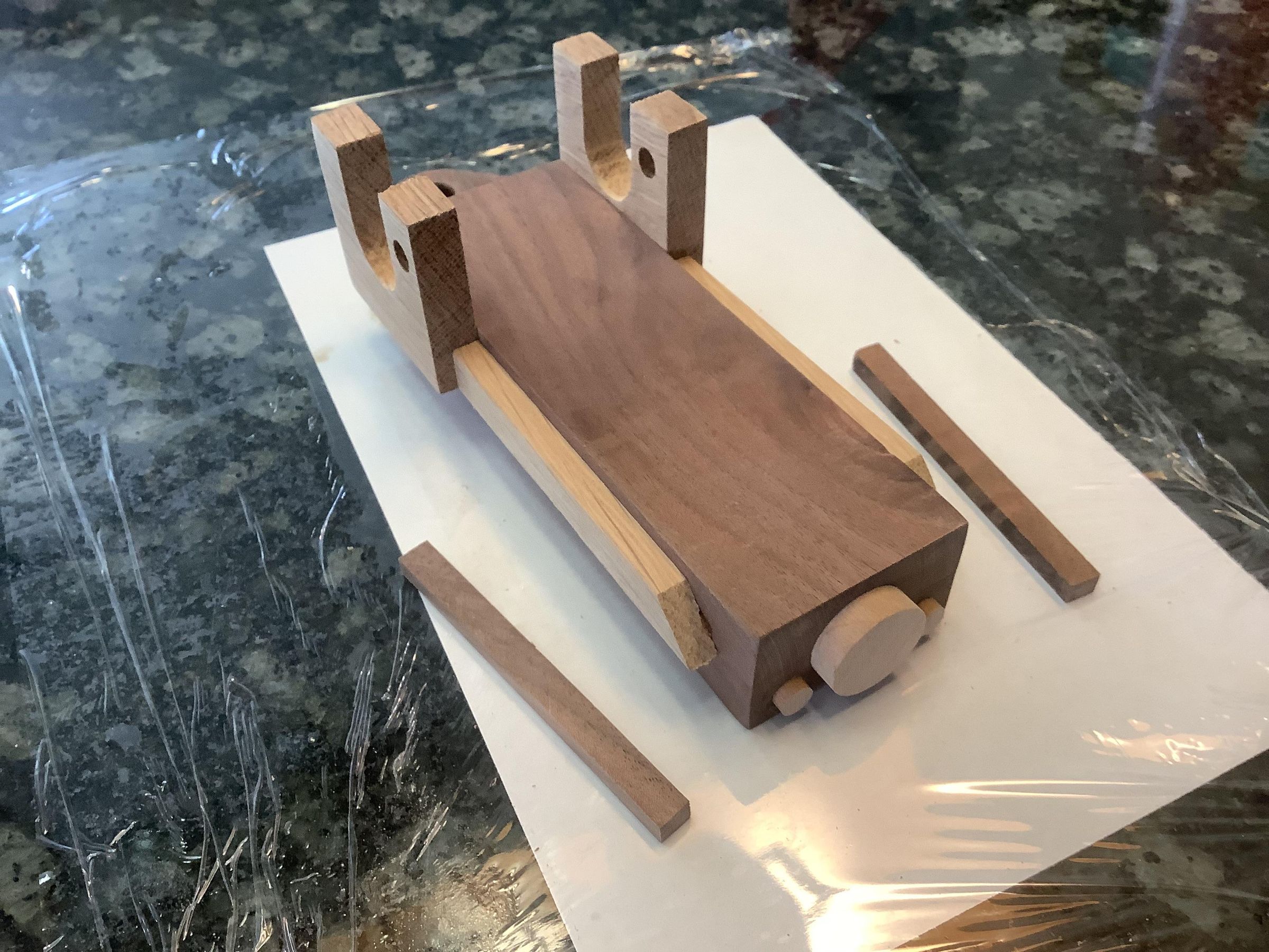 Miniature Wooden Train - 7 Car Set : 10 Steps (with Pictures ...