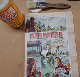 Comic Book Pop-Out Art : 17 Steps (with Pictures) - Instructables