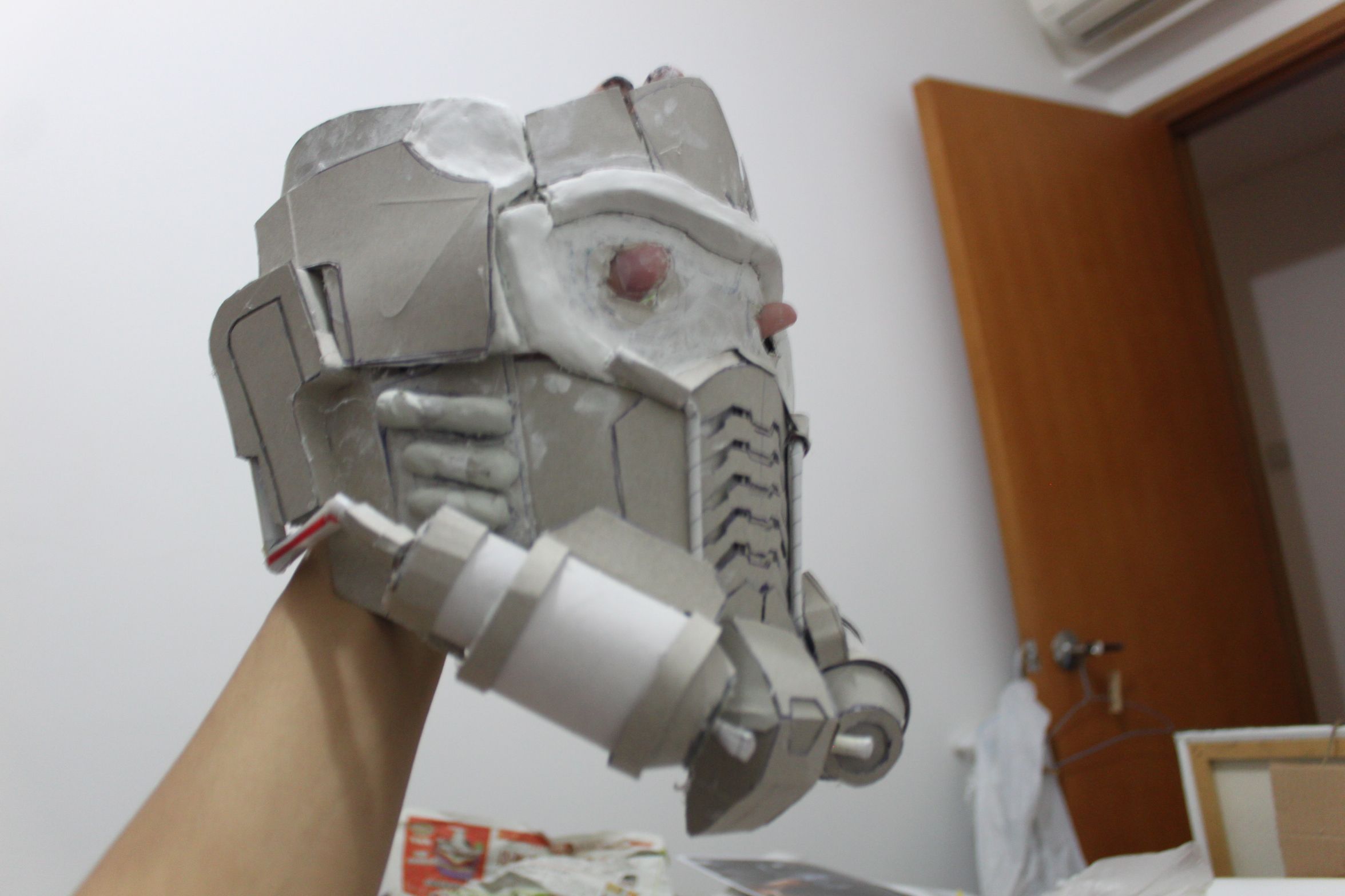 Starlord Helmet Pepakura