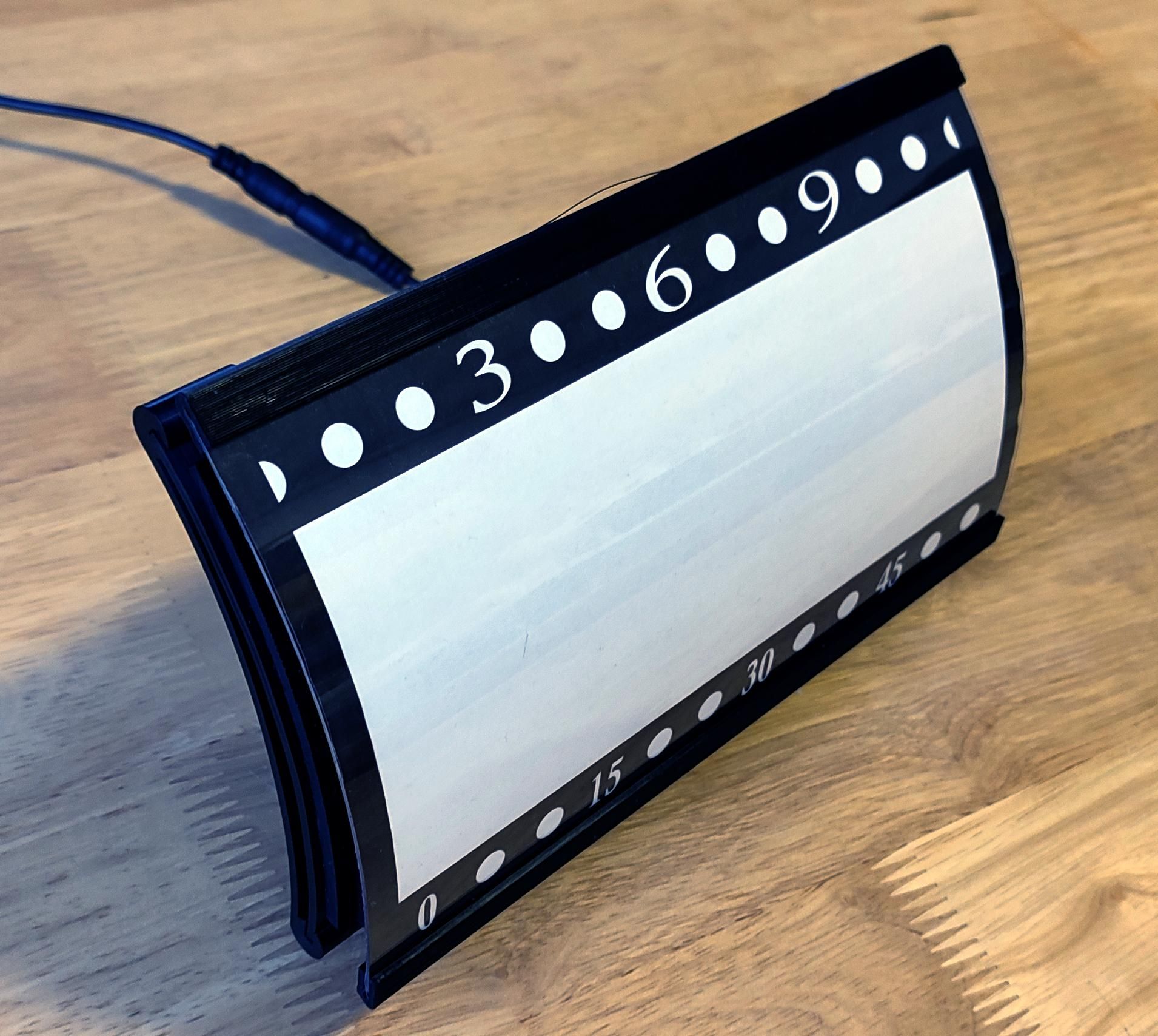 Bending Time: a Guide to Building a 3D Printed Curved LED Clock With ...