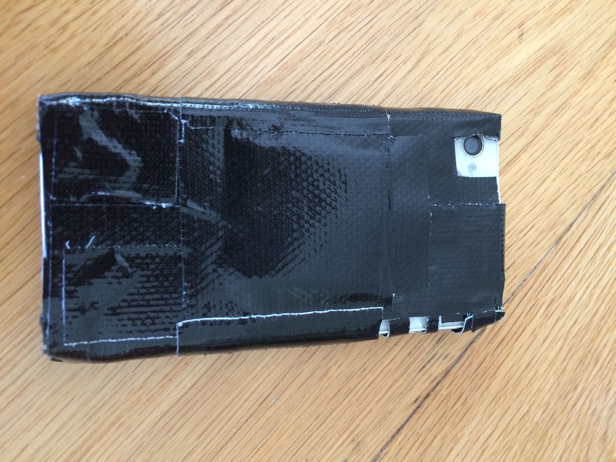 Duck Tape Phone Case With Money Pouch : 3 Steps (with Pictures ...