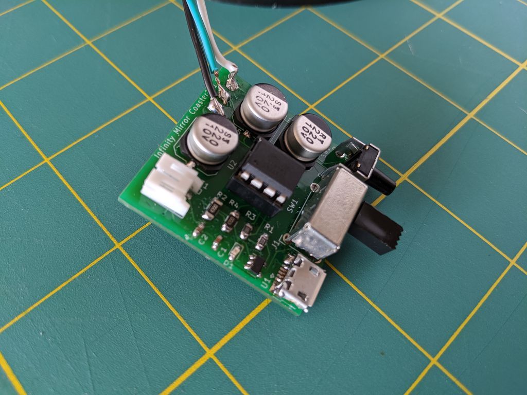Infinity Mirror Coaster: 8 Steps (with Pictures)