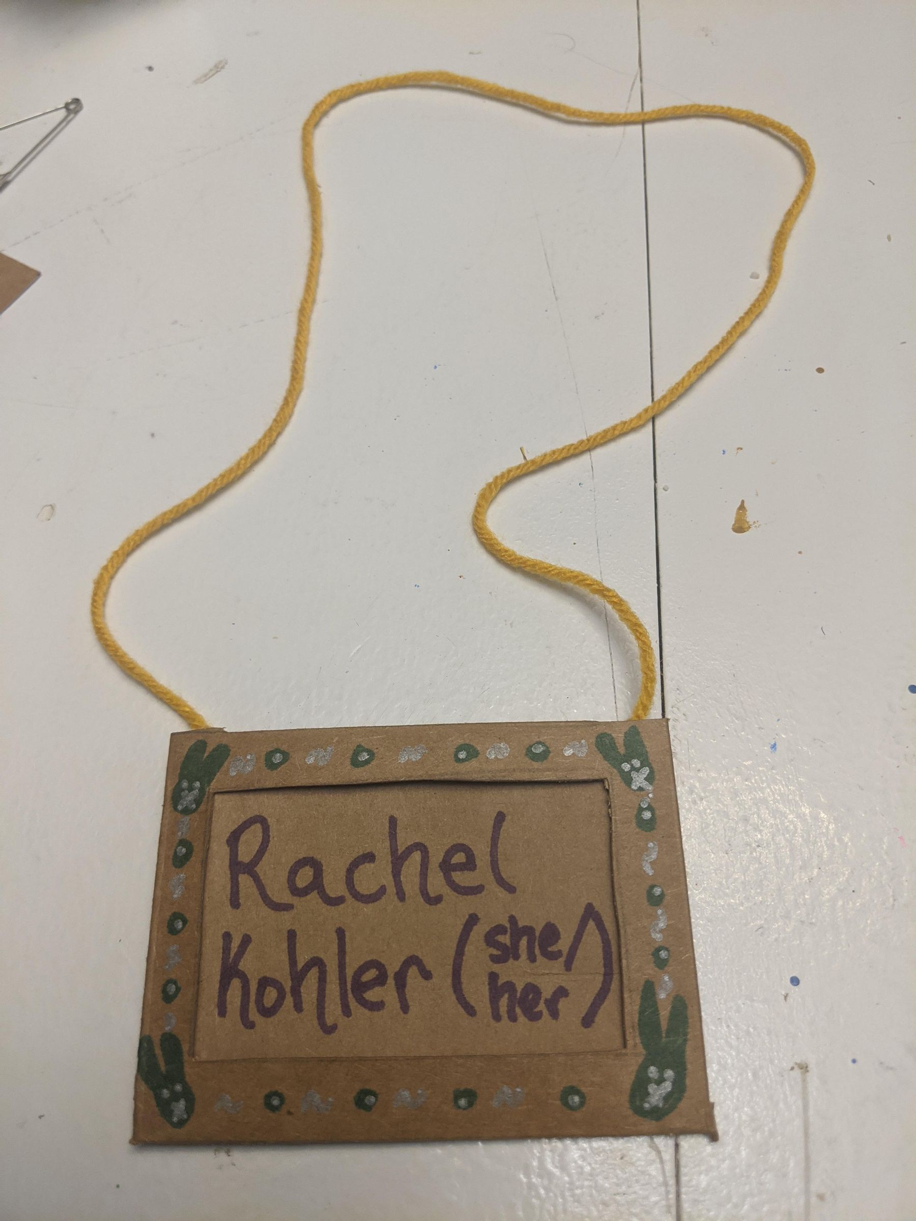 Paperboard Nametag (with Pronouns!) : 15 Steps - Instructables