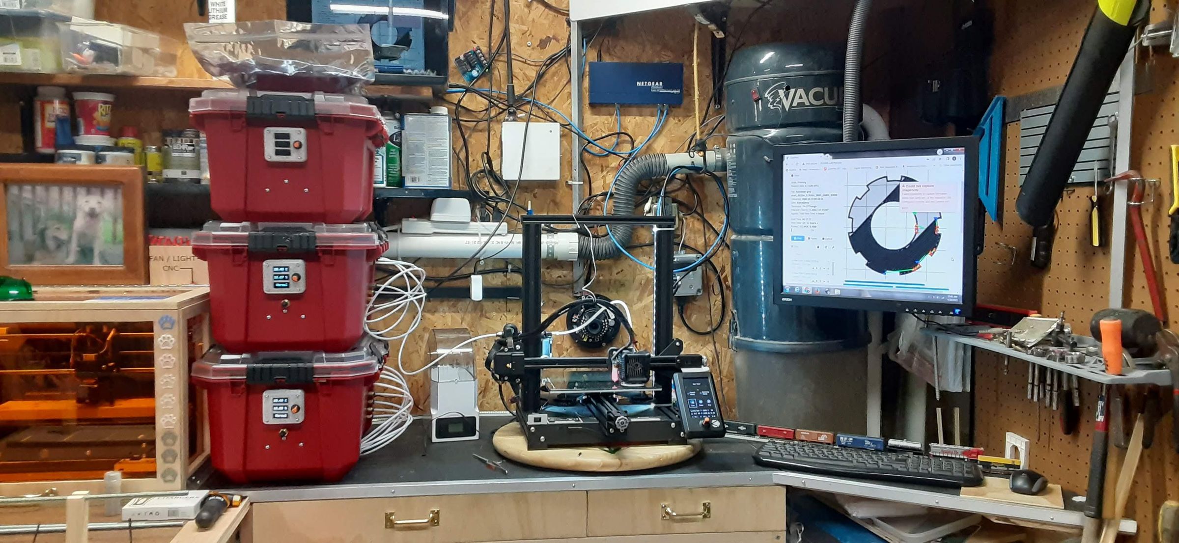 Ultimate 3D Filament Dry Box With Auto Rewind. : 9 Steps (with Pictures ...