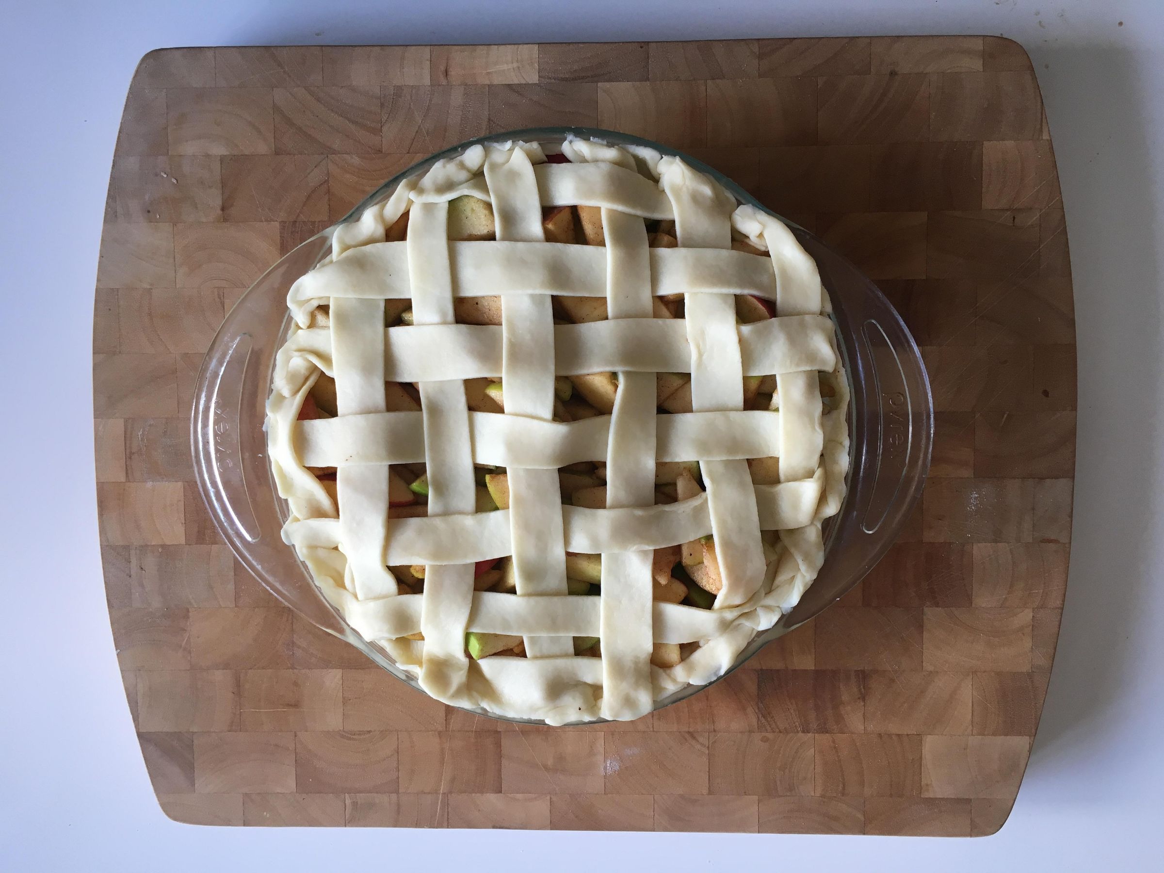 Simple How-to for Making a Lattice Crust for a Pie : 8 Steps (with ...