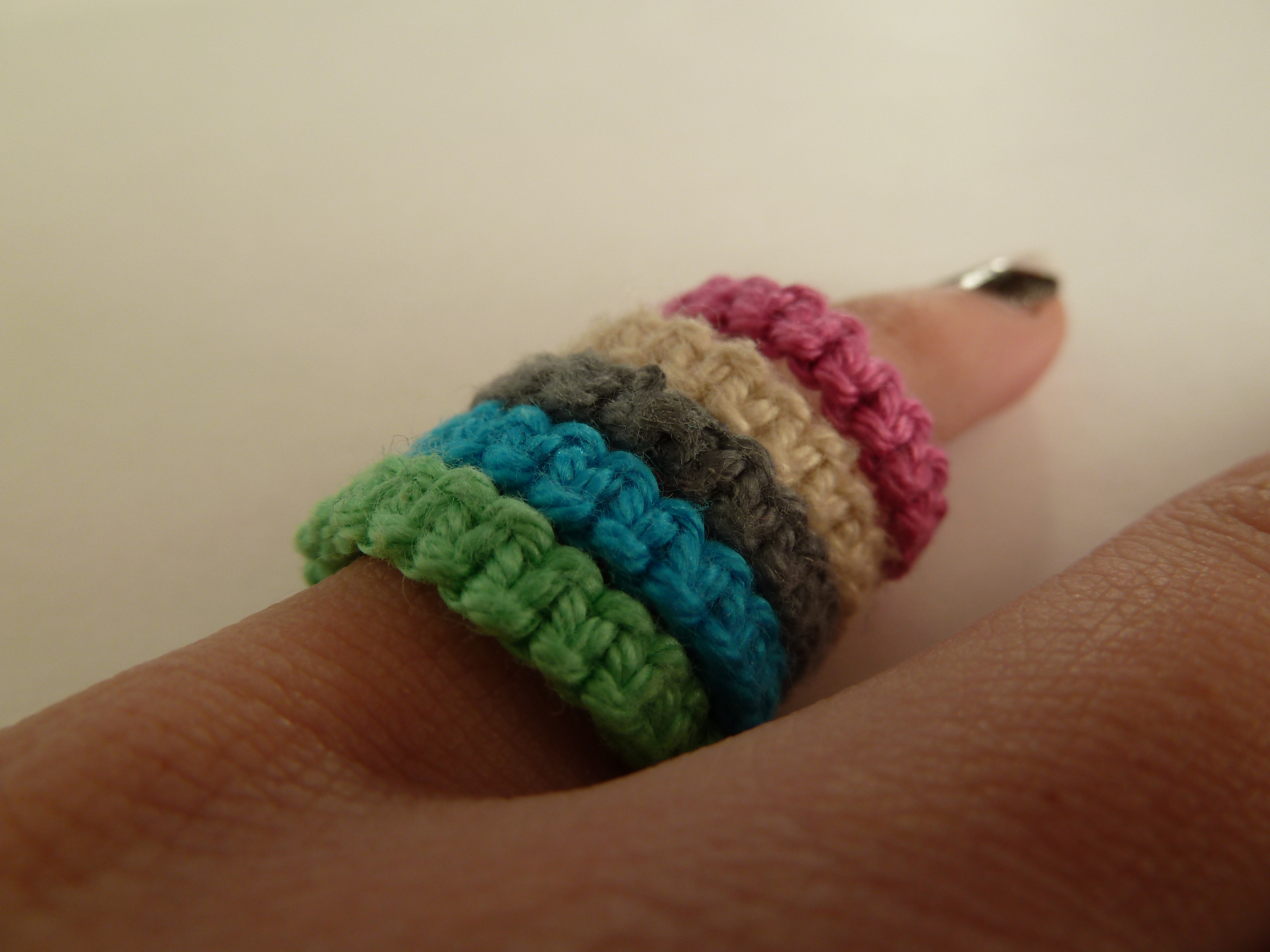 Macrame Rings : 5 Steps (with Pictures) - Instructables