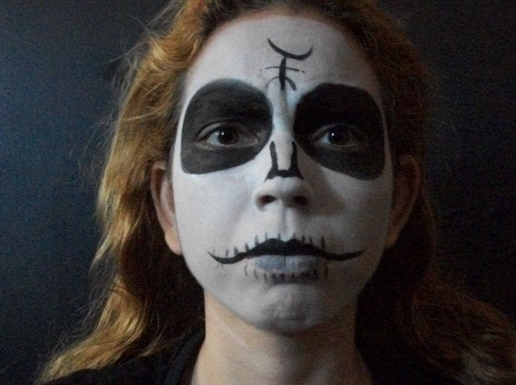 Heidi Hawthorne Face Paint (The Lords of Salem) : 4 Steps (with ...