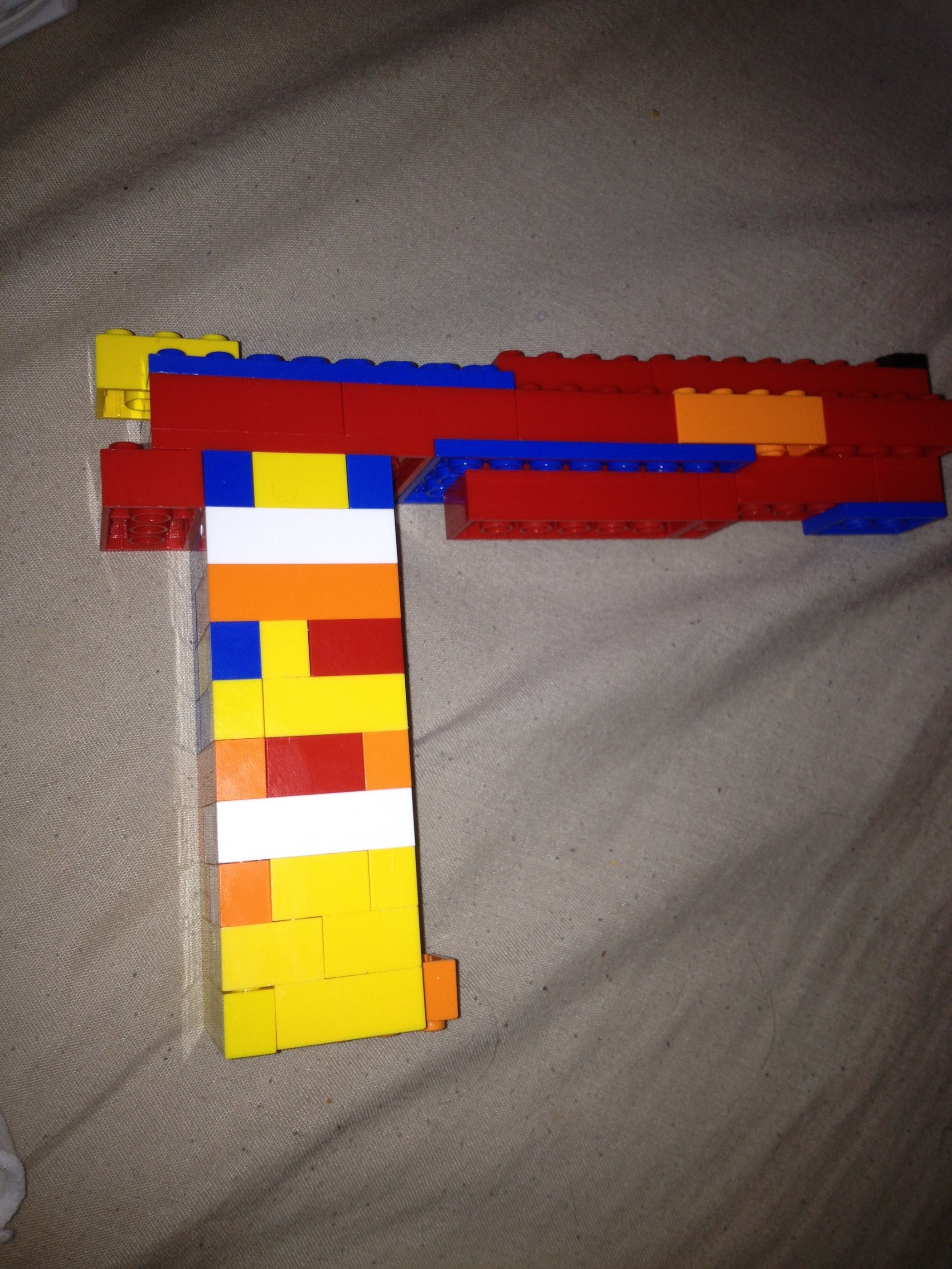 Lego Gun 5 Steps Instructables