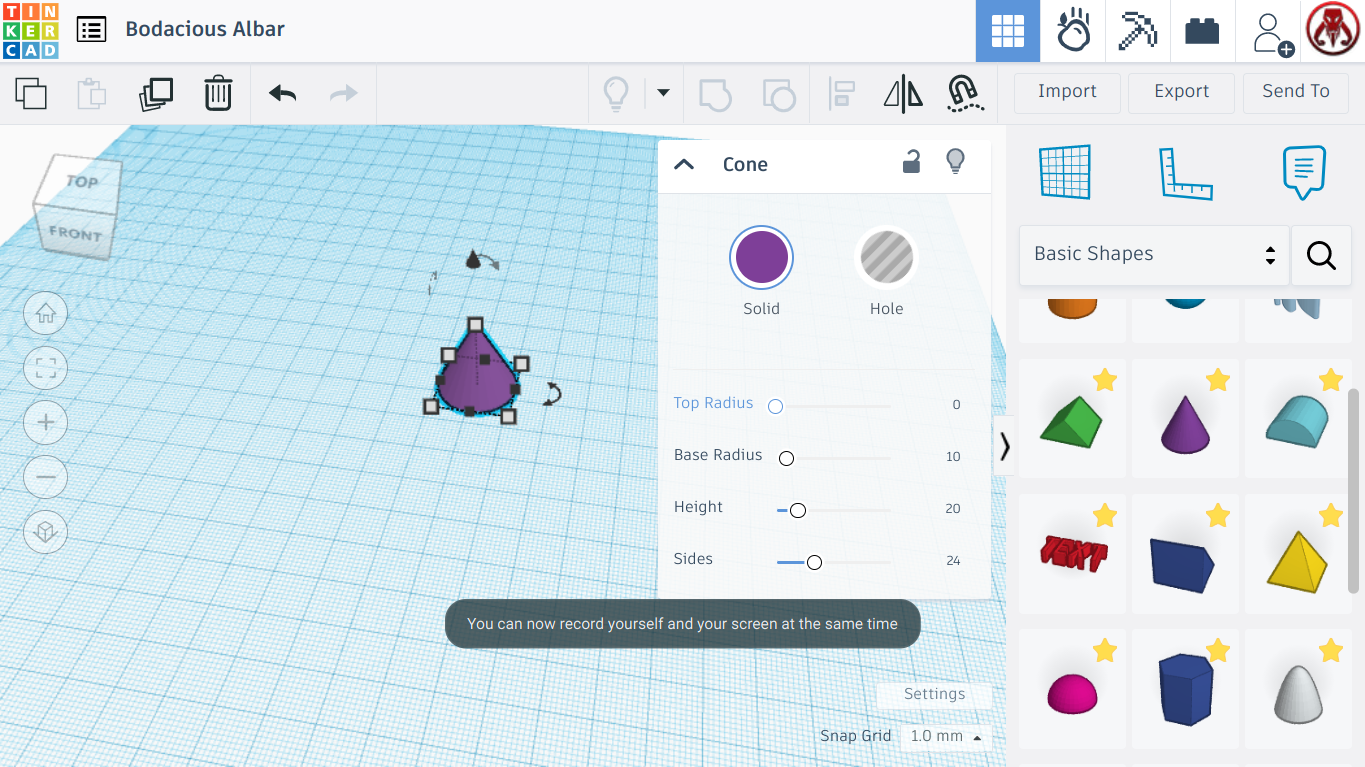 Easy Tinkercad Cherry Pie : 26 Steps - Instructables